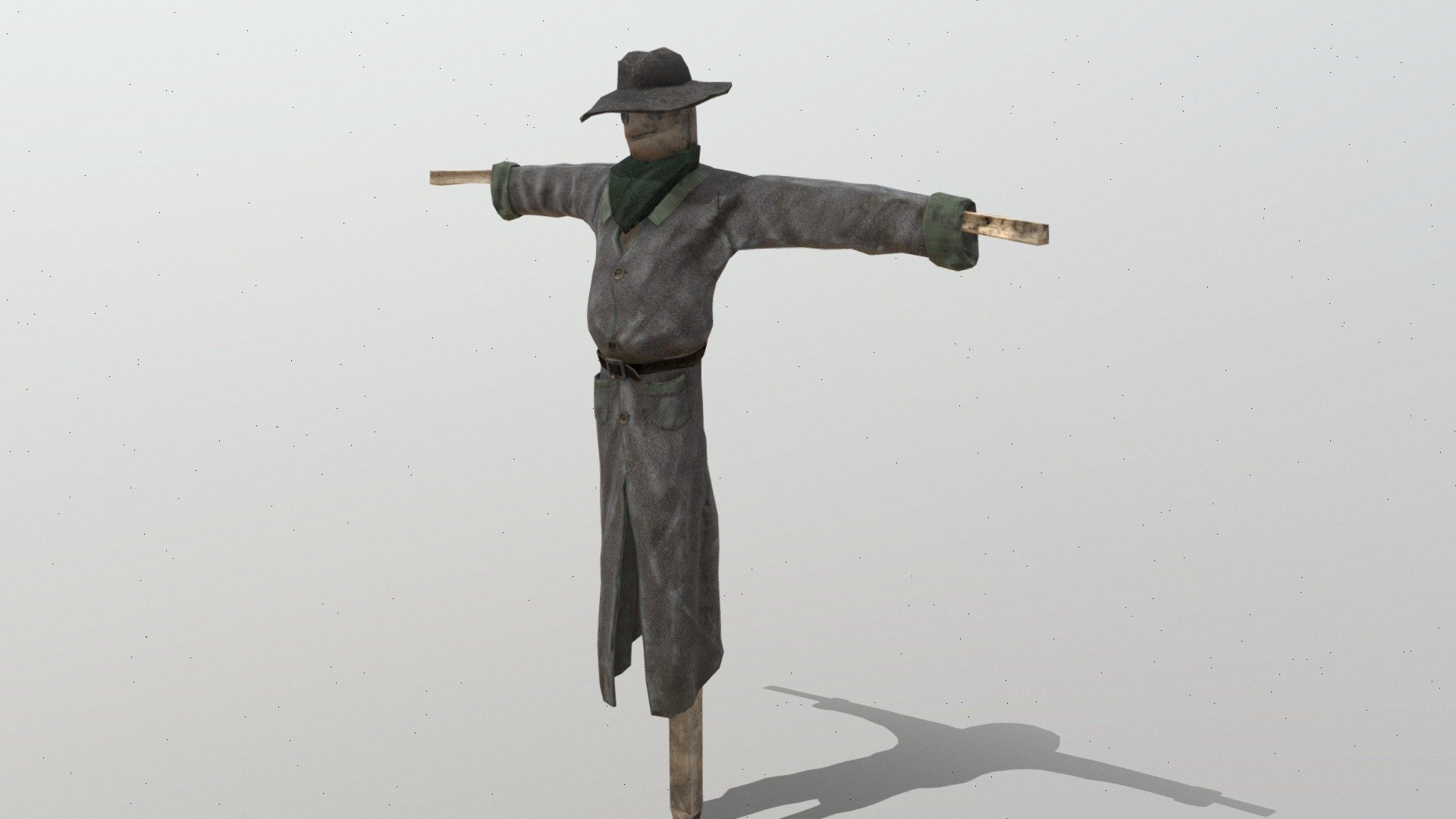 Scarecrow - Download Free 3D model by angemturc [0001379] - Sketchfab