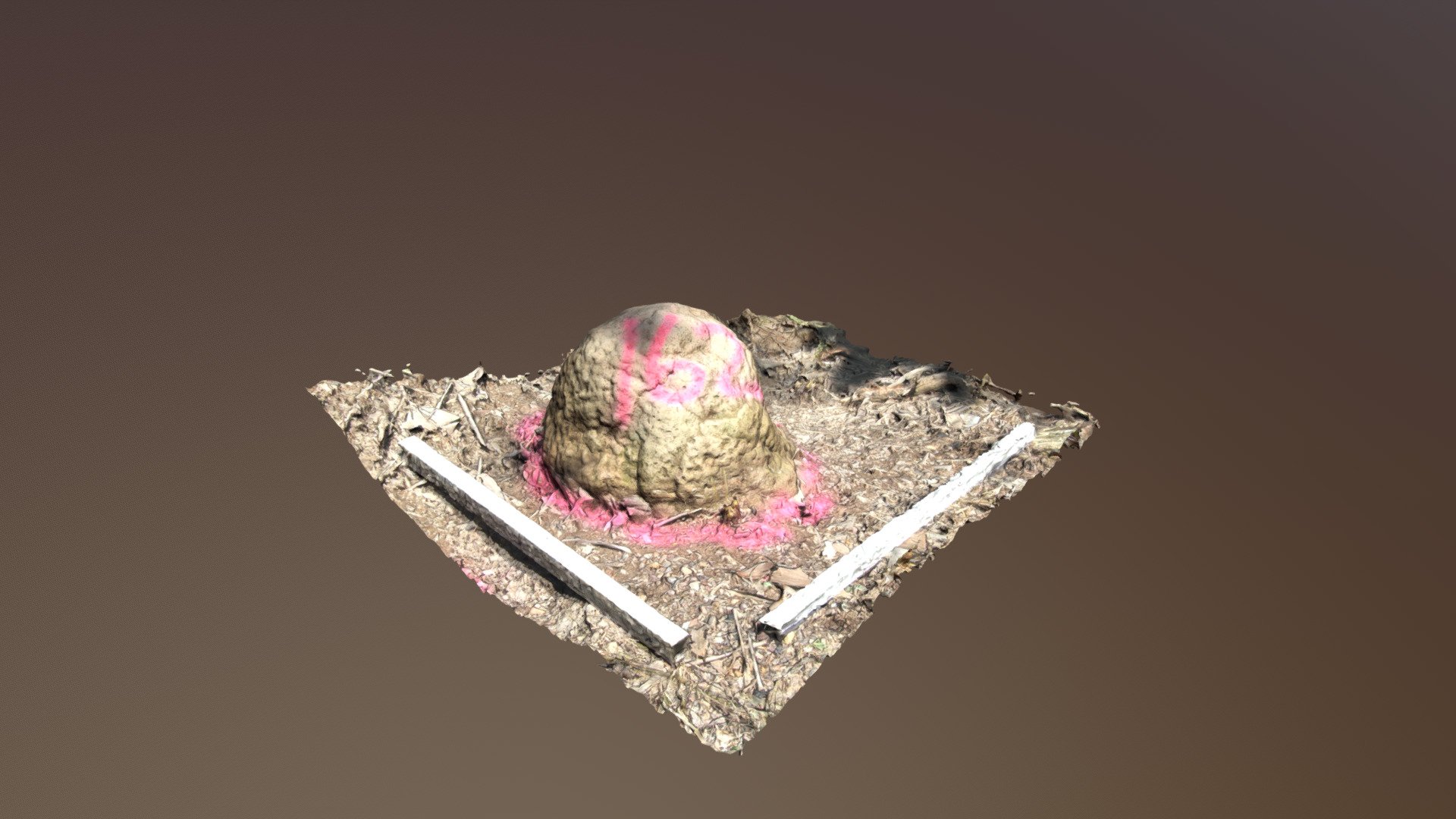 Termite mound Tp2-2016 - 3D model by pnauer [0002ce1] - Sketchfab