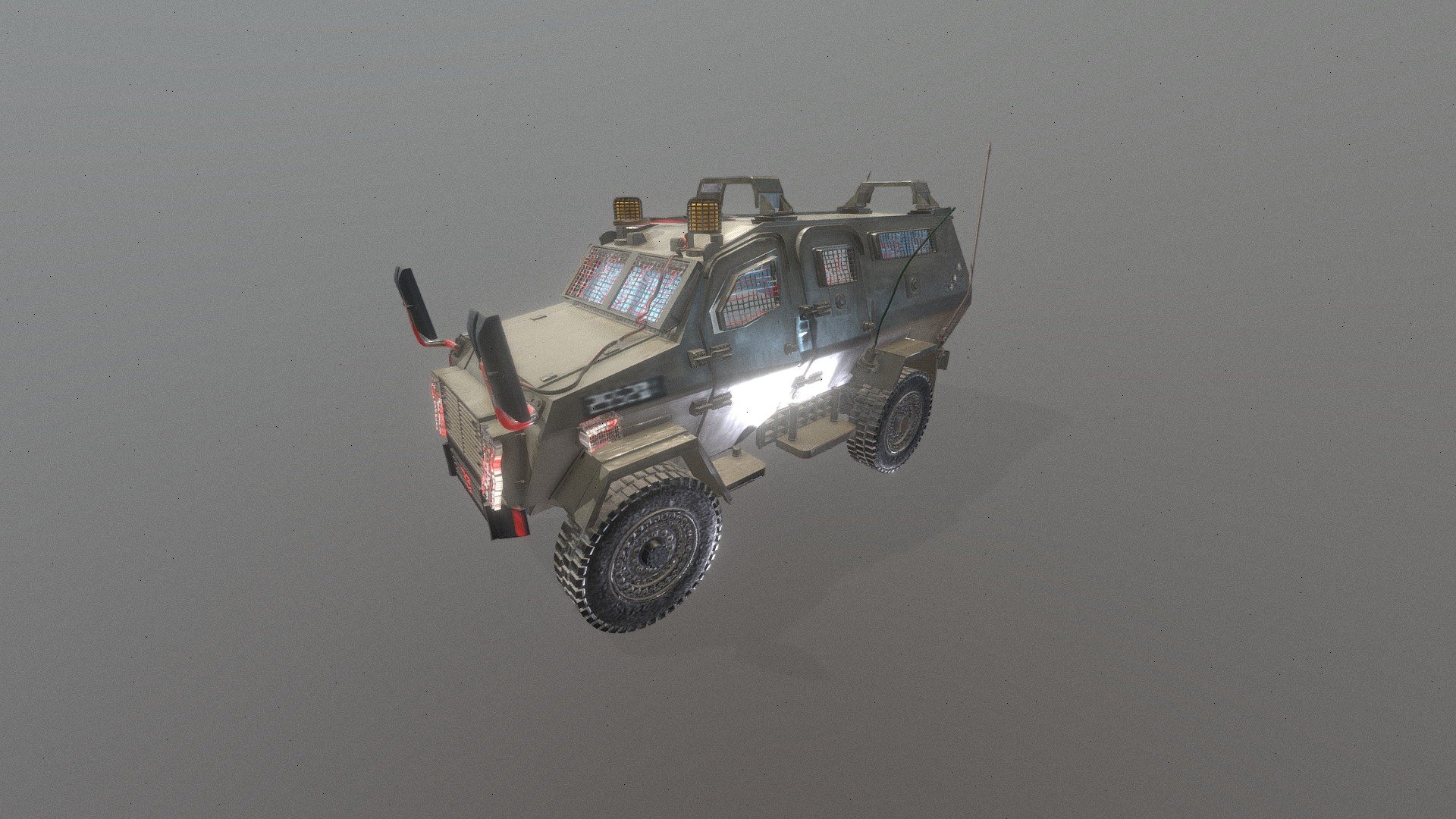 Wolf "Zeev" Armoured Vehicle - 3D model by Amit.Rotem [0003990] - Sketchfab