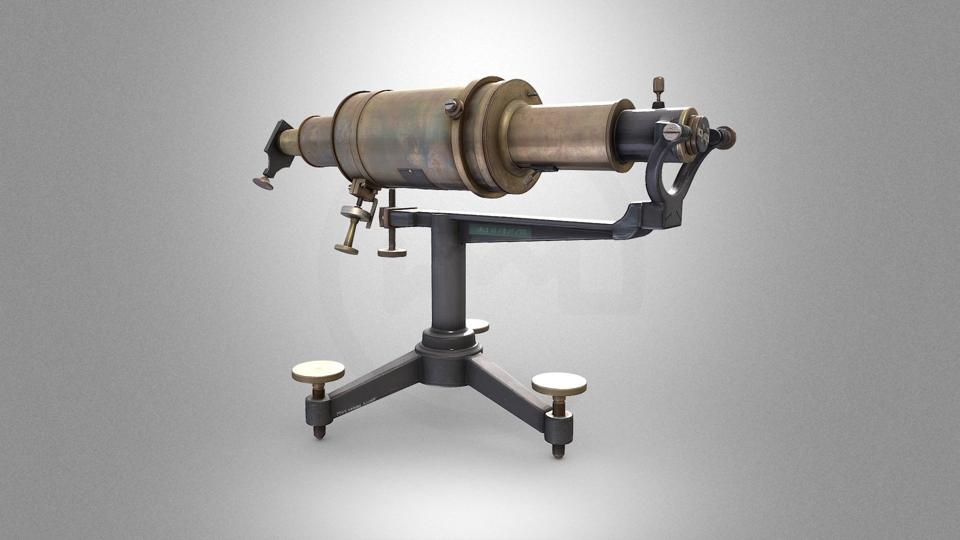 Spectroscope - Download Free 3D model by Virtual Museums of Małopolska ...
