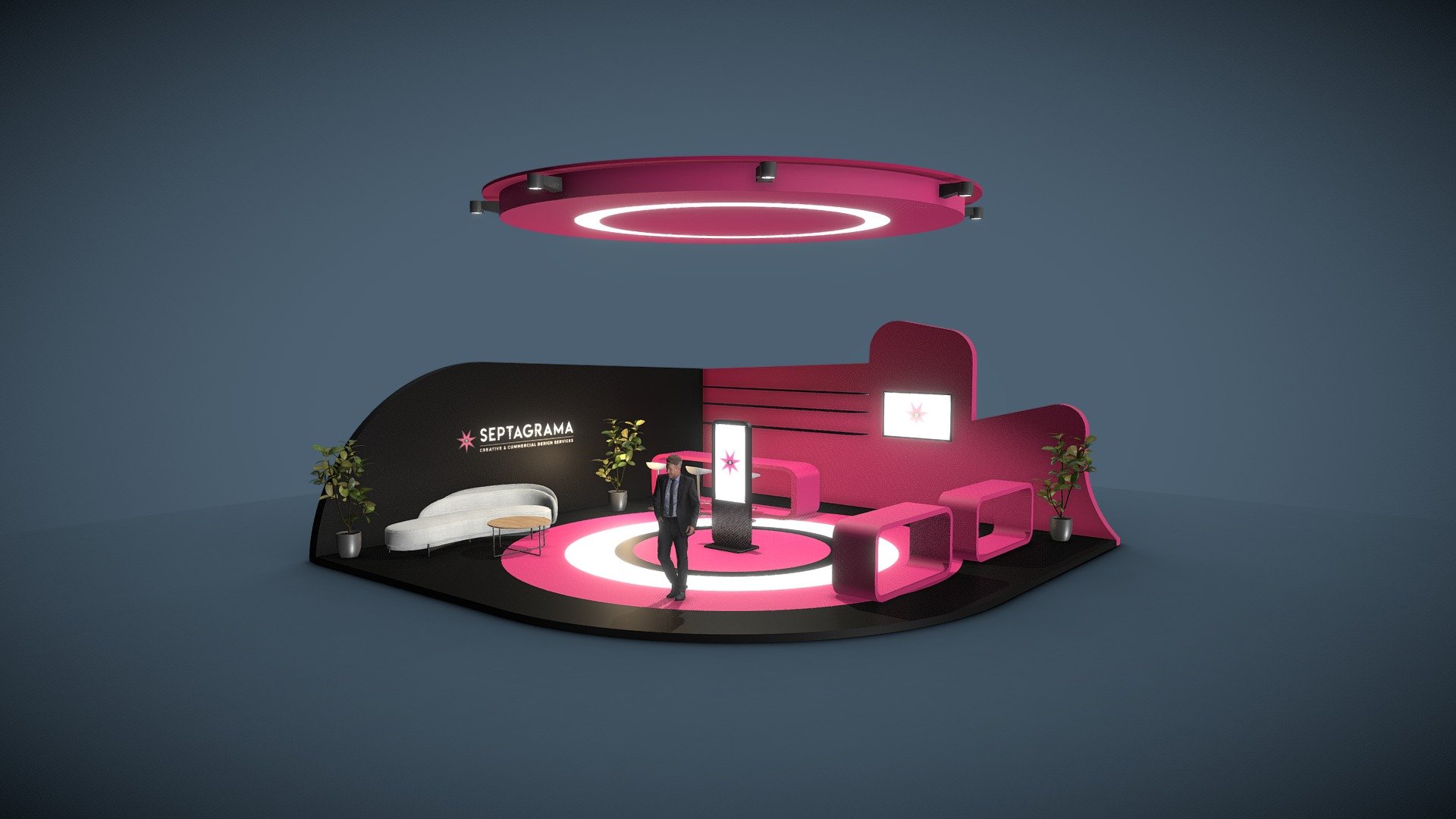 Stand - 3D model by Septagrama [0006a3b] - Sketchfab
