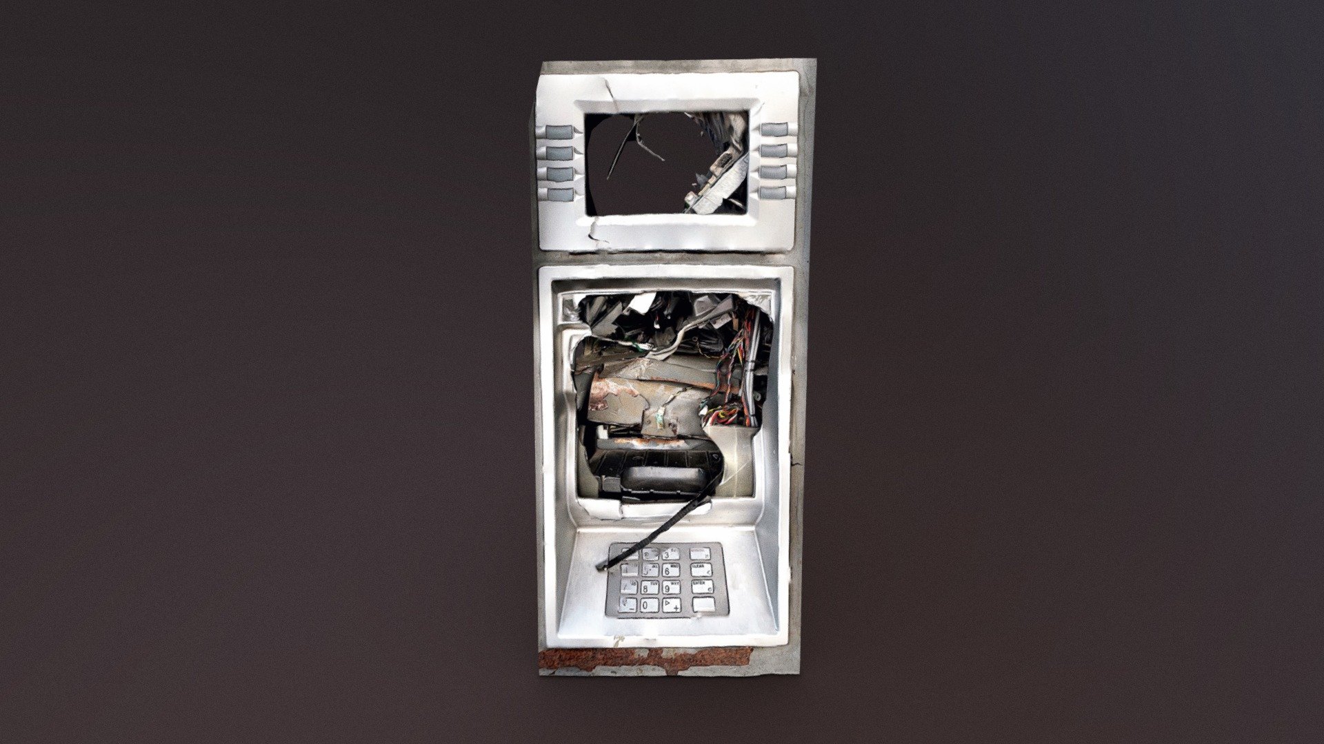 Smashed ATM - Download Free 3D model by Keith Ito (@keithito) [0007f63 ...