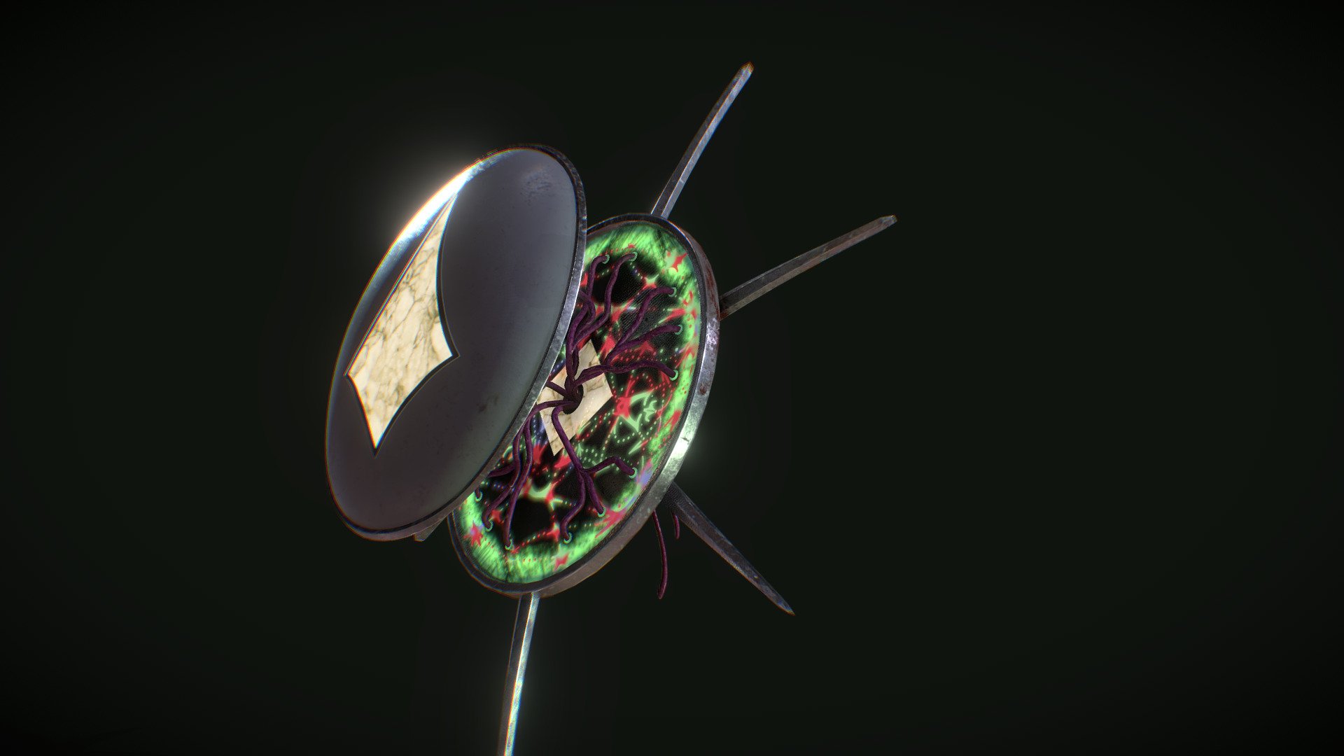 Horde Prime's Chip - 3D model by kimboustead [00096bb] - Sketchfab