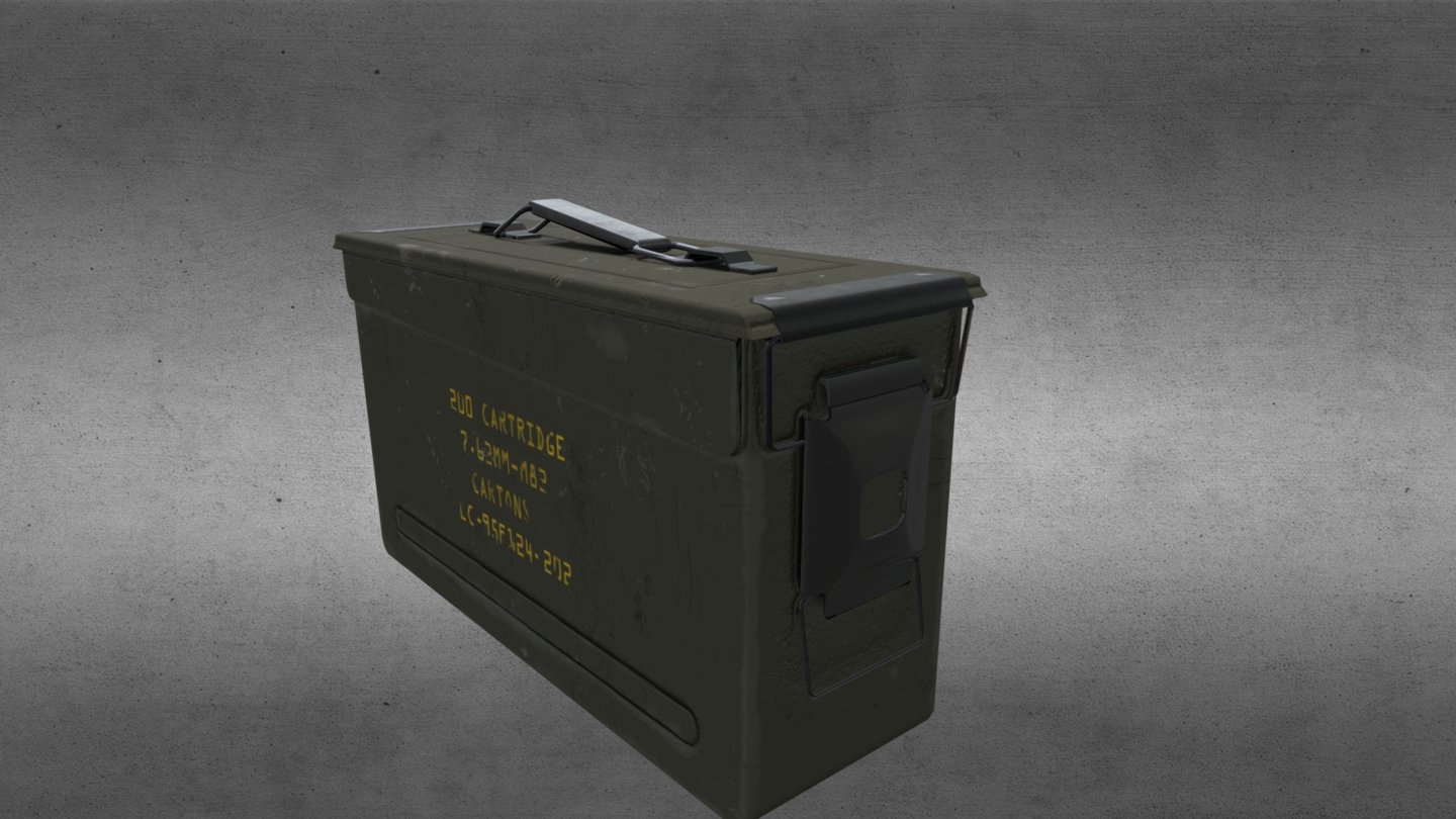 Ammo Box - 3D model by anthwolf (@anthmurphy) [000986d] - Sketchfab