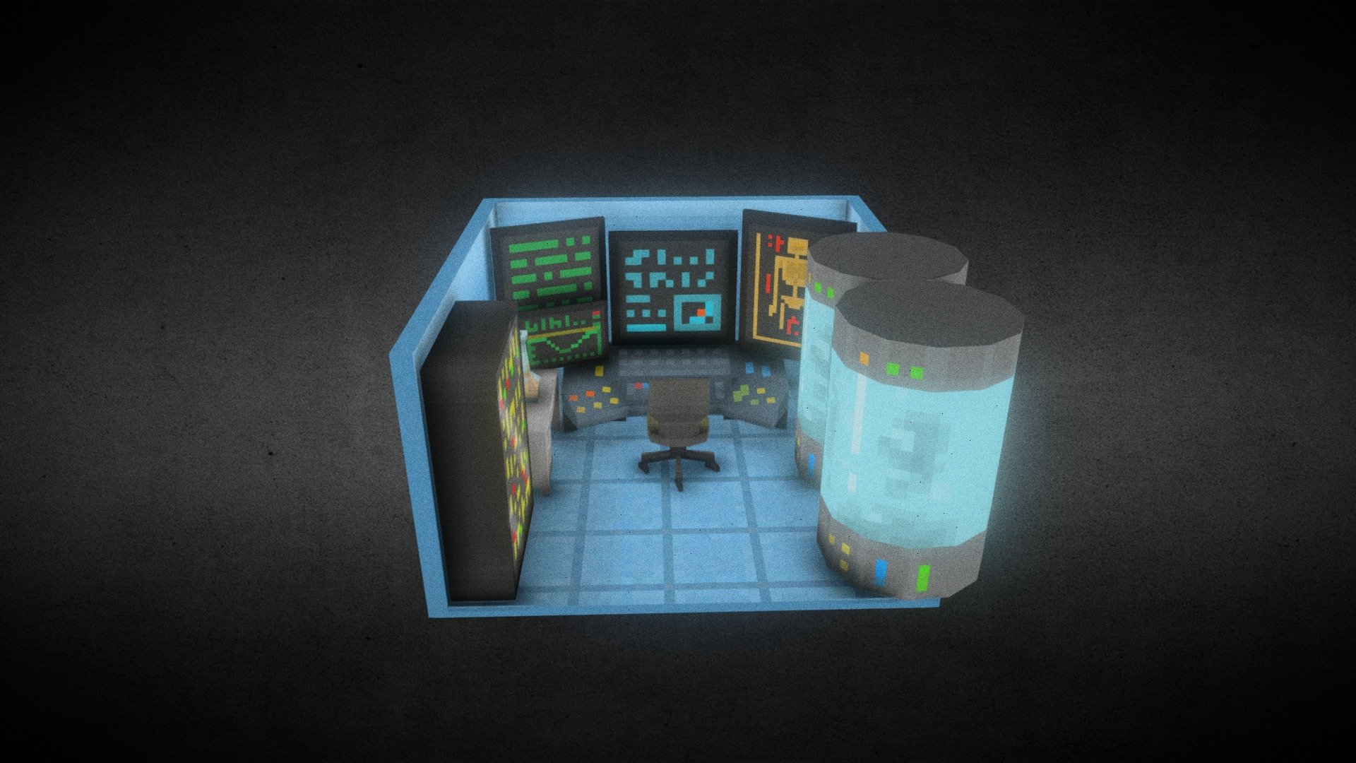 Lab - 3D model by soloquiero [000a945] - Sketchfab
