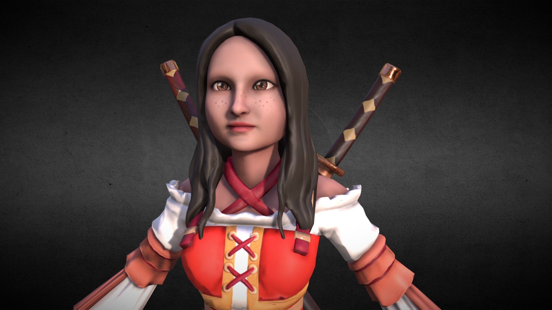 Monalisa - Download Free 3D model by Walter Araujo (@walteraraujo ...