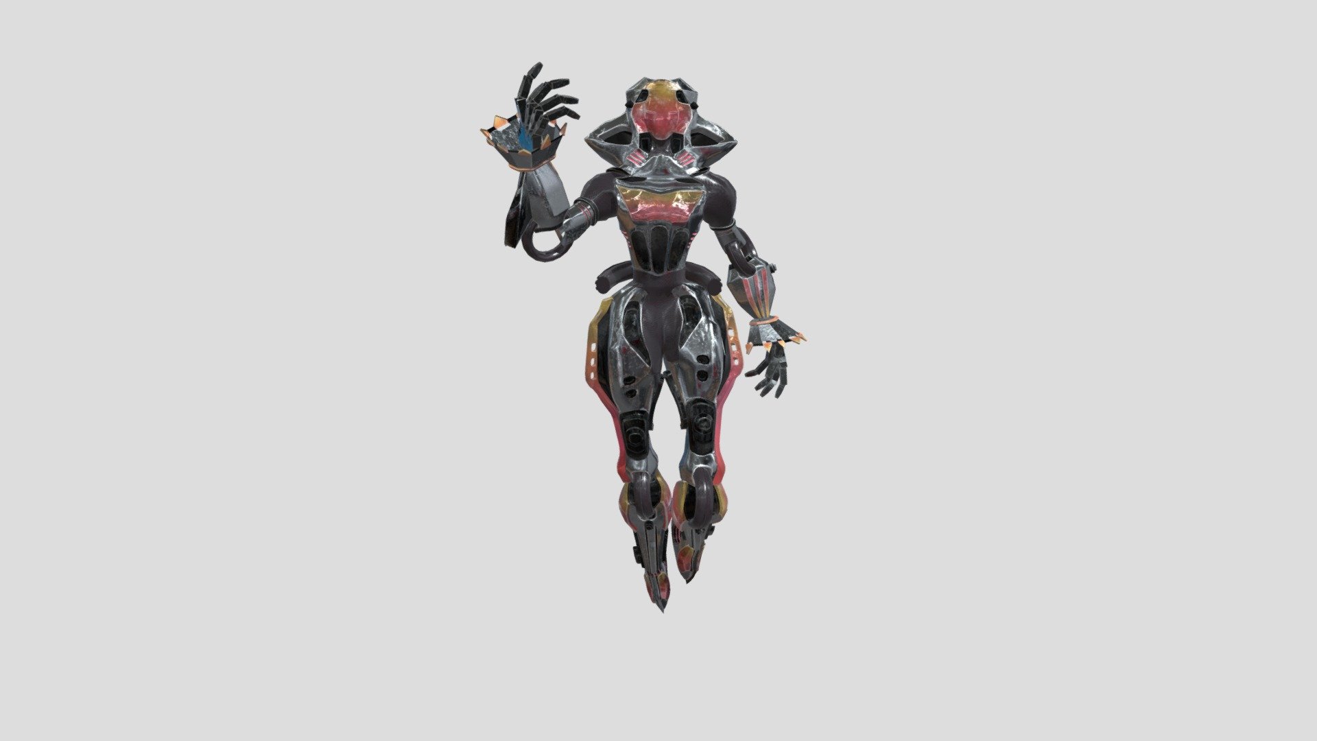 Robot Empress - Download Free 3D model by Emily Wegner (@emilywegner ...