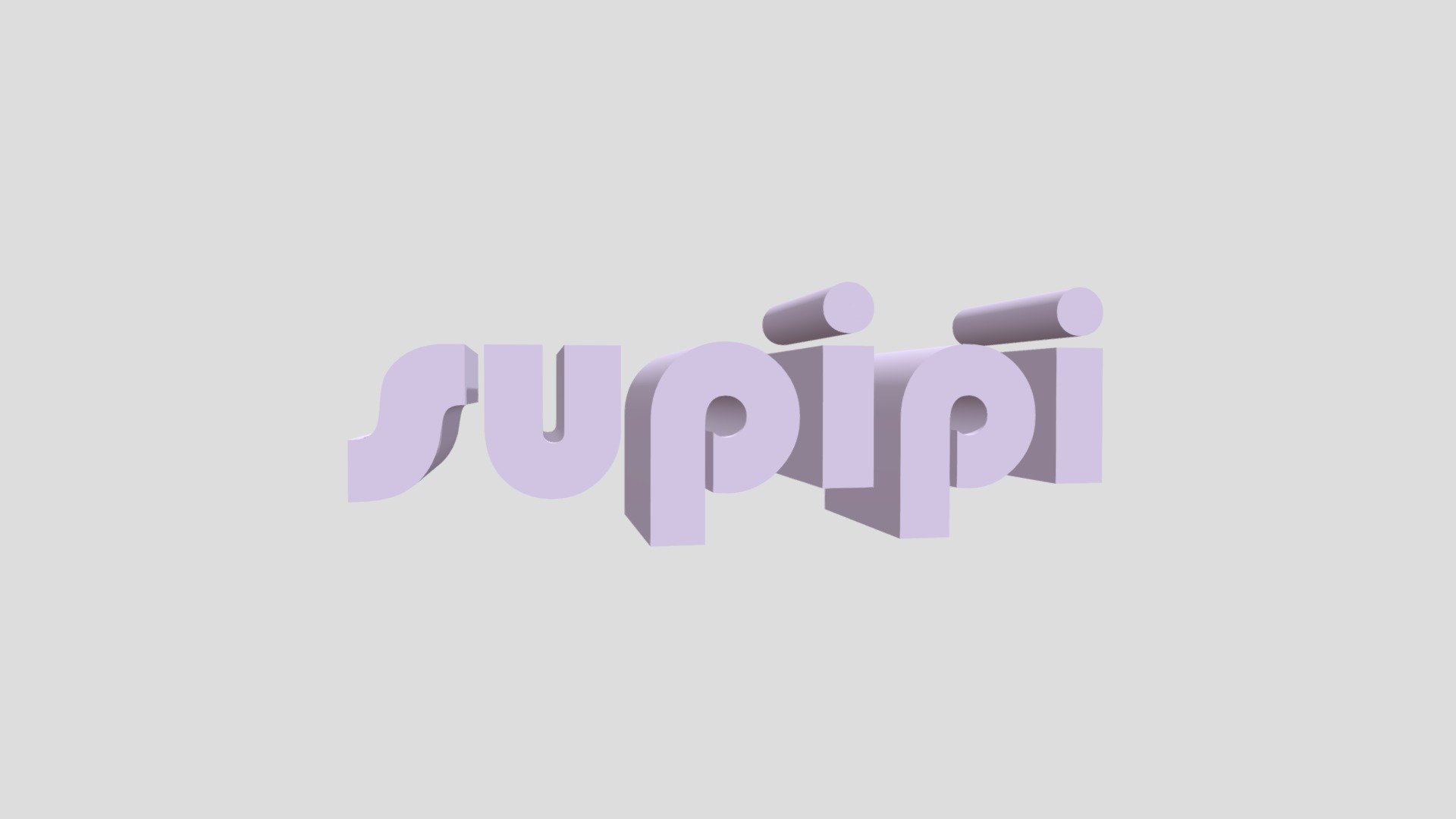 supipi - 3D model by pipisu [000d25c] - Sketchfab