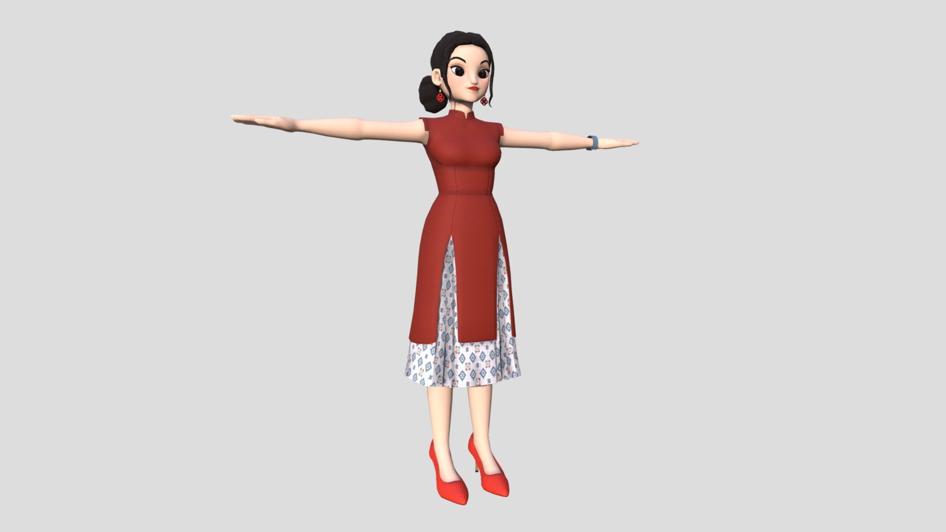 Female Avatar - 3D model by STB-TC [000e4f3] - Sketchfab