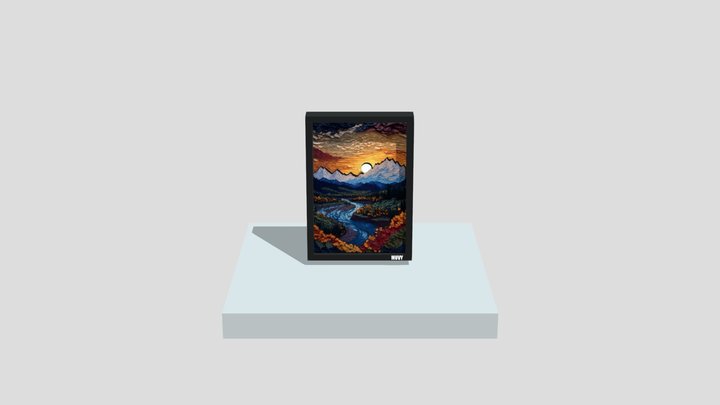 Poster 3D models - Sketchfab
