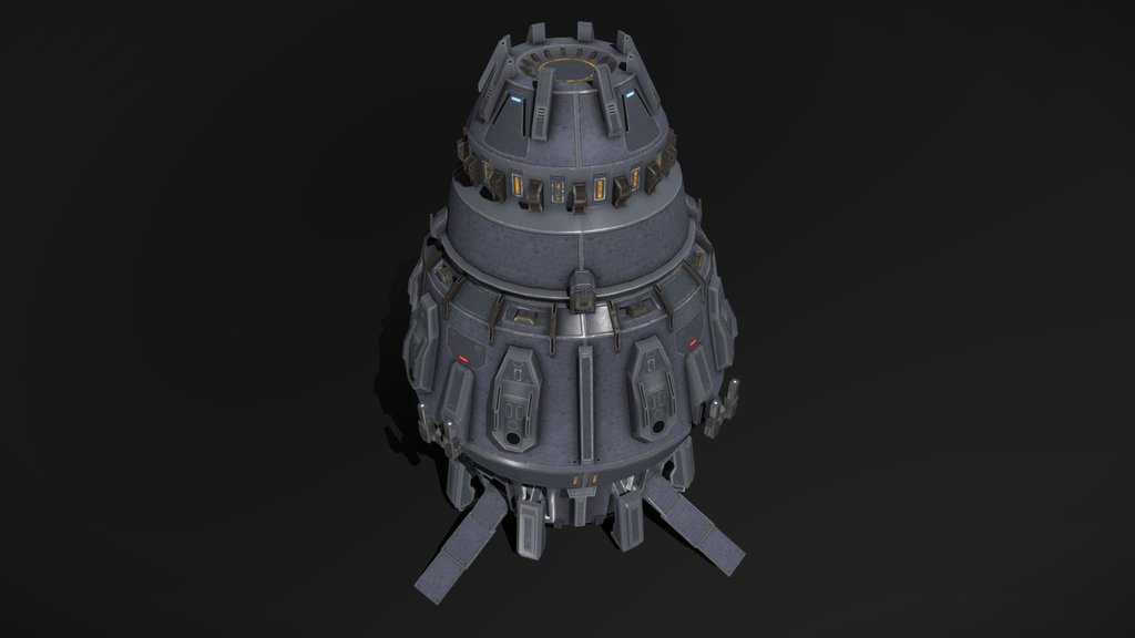 Scifi Dropships - A 3D model collection by MSGDI - Sketchfab