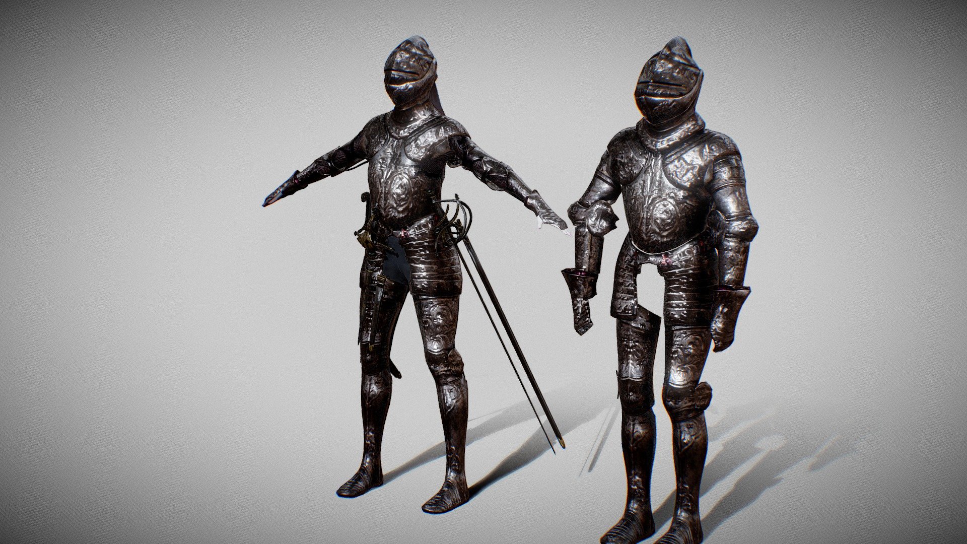Armor For Ray II - Download Free 3D model by ChamberSu (@chambersu1996 ...