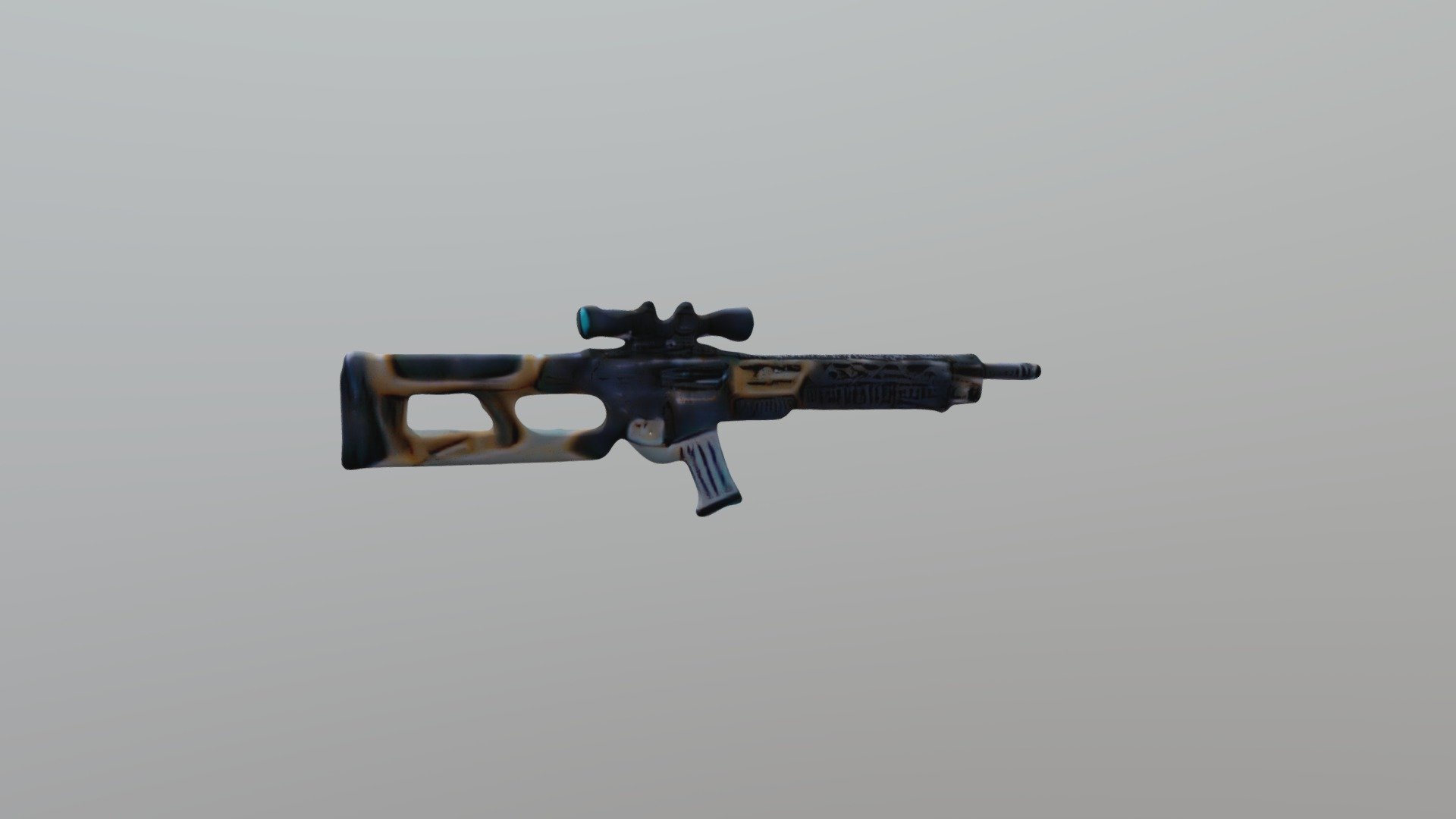 Concept Rifle - Download Free 3D model by WA7KVI [00134bc] - Sketchfab
