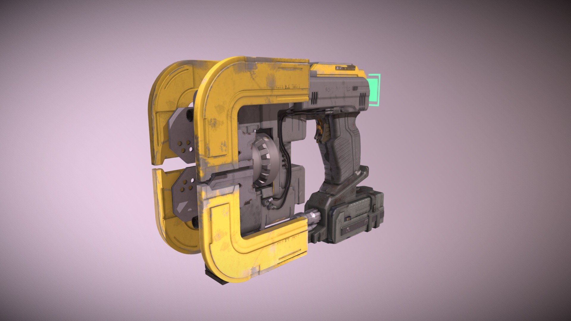 Plasma Cutter (Dead Space) - 3D model by pierogue [0015880] - Sketchfab
