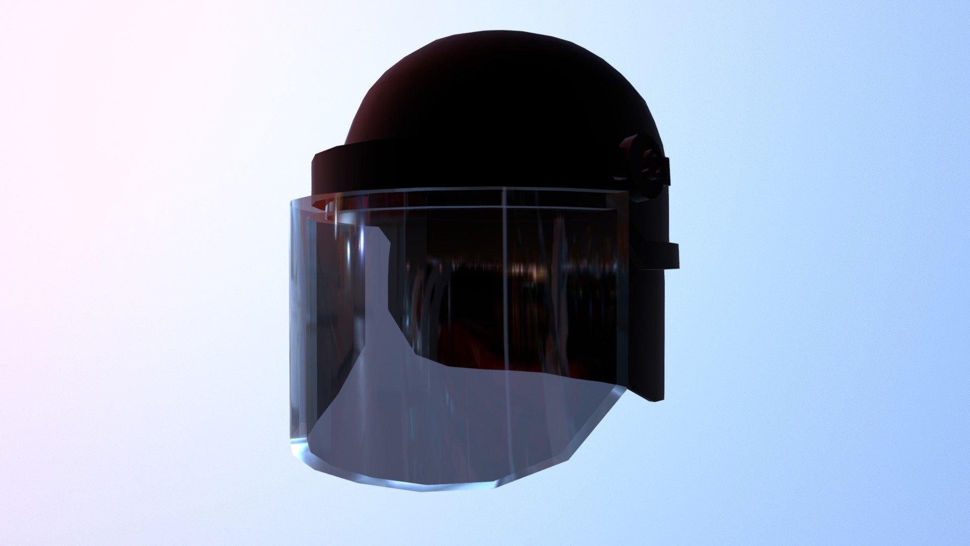 Riot Helmet - 3D model by Delwyn (@dappiah) [00163d7] - Sketchfab