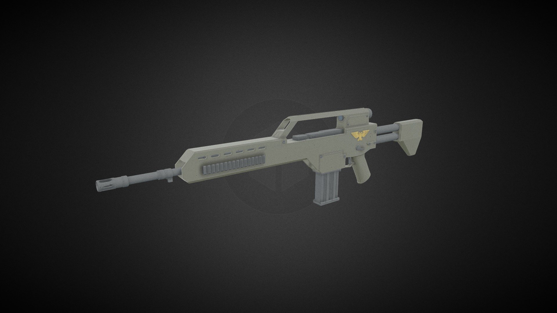 WH-G36 (Warhammer) - 3D model by warpl [0016ce3] - Sketchfab