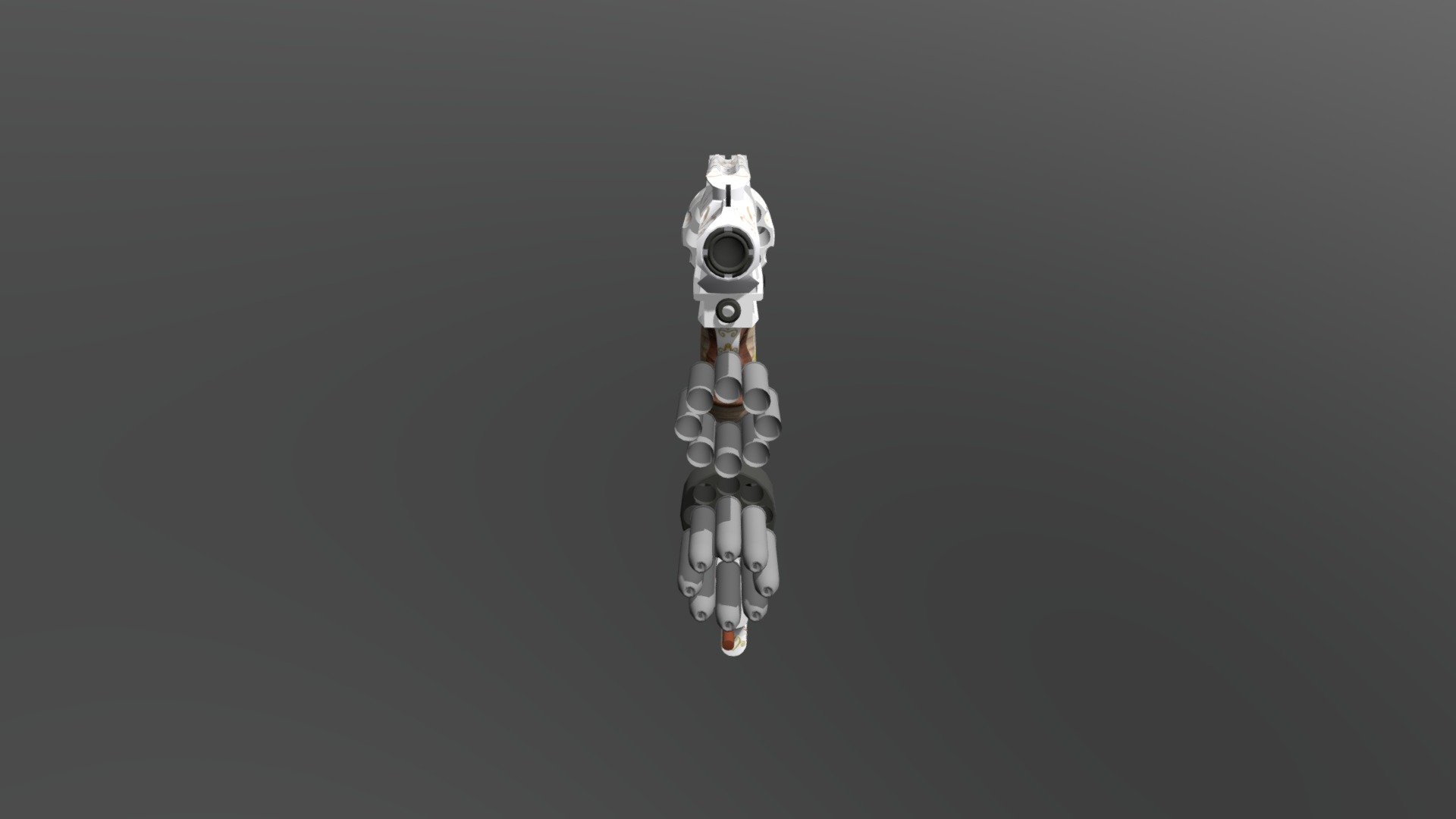 Elegant wild west revolver - 3D model by wintermine [001aab5] - Sketchfab