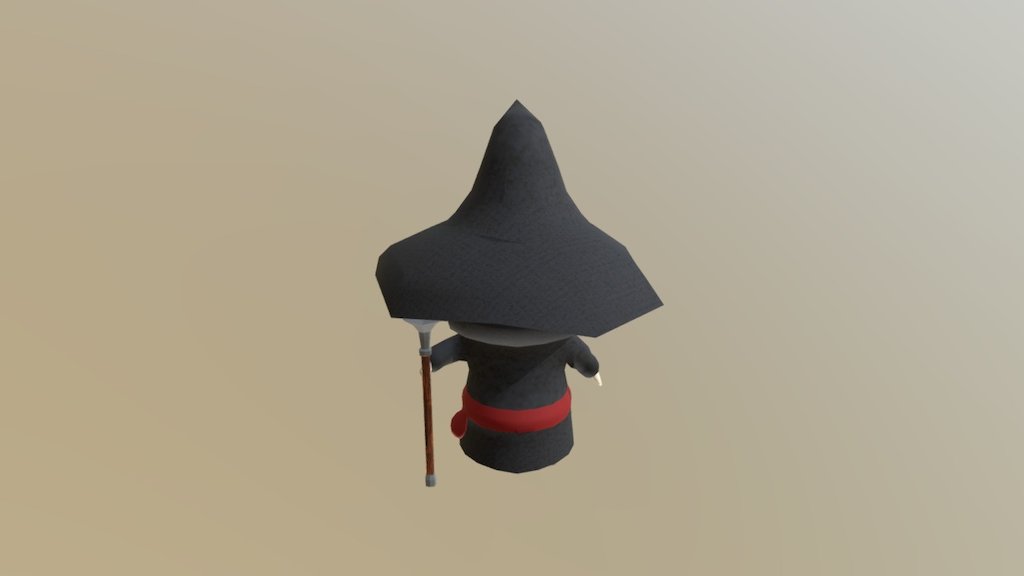Black Mage - 3D model by AllanJonathan [001d1b6] - Sketchfab