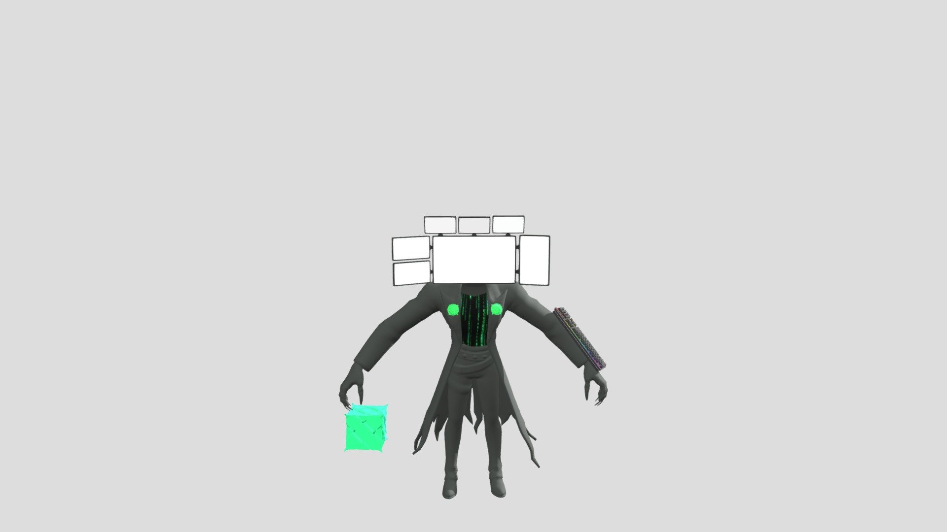 Titan computer man - Download Free 3D model by Guguinha ...