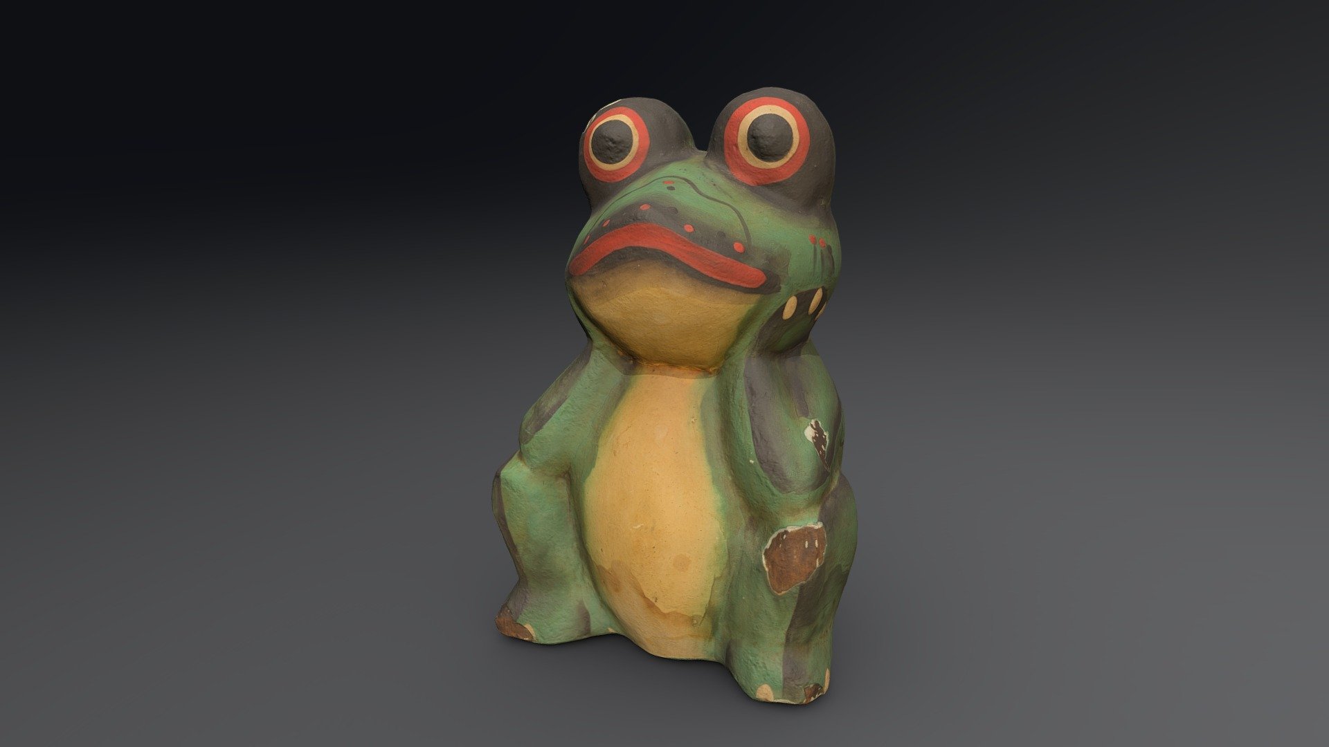 プラハのカエル / Frog from Prague - 3D model by Atsushi Nakabayashi ...