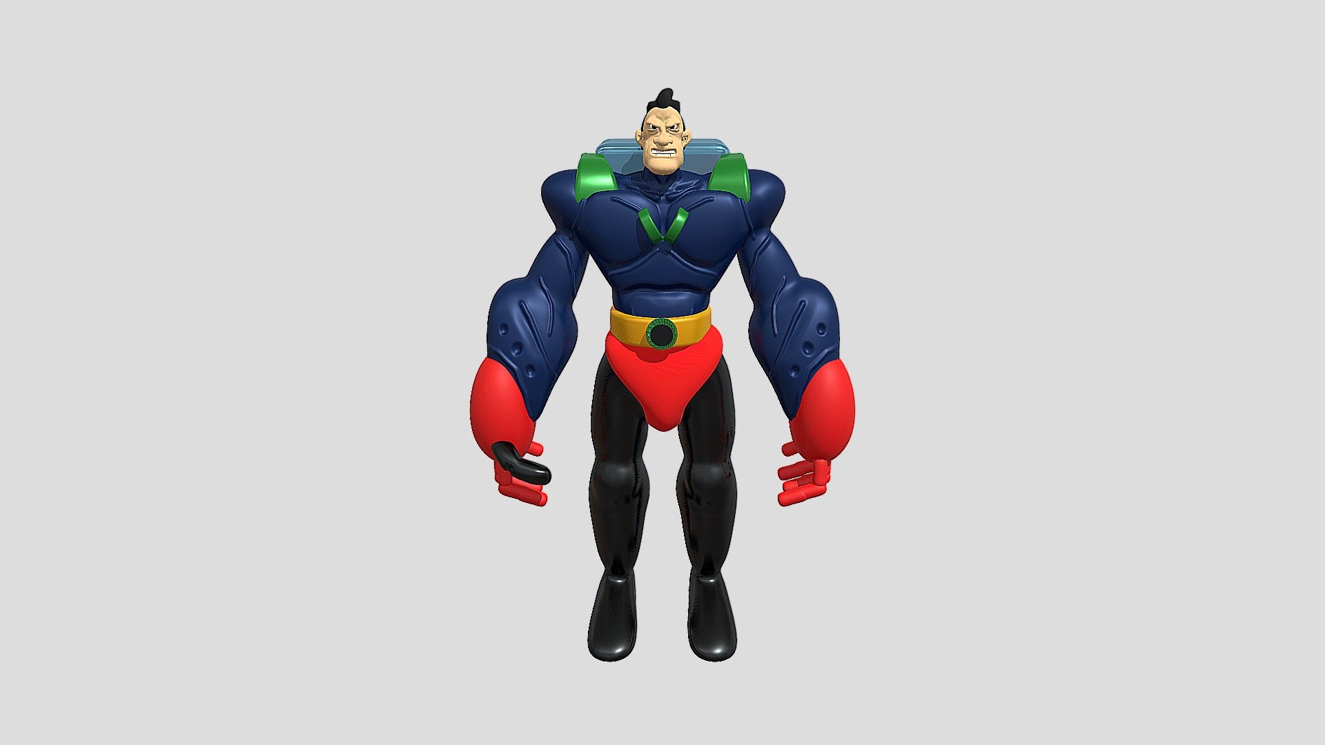Superhero - Download Free 3D model by herogamer0108 [001f65d] - Sketchfab