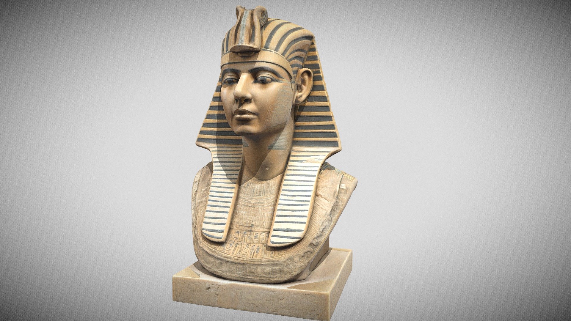 Pharaoh 3D Bust - Download Free 3D model by 4DigitalARTS (@boardreklam ...