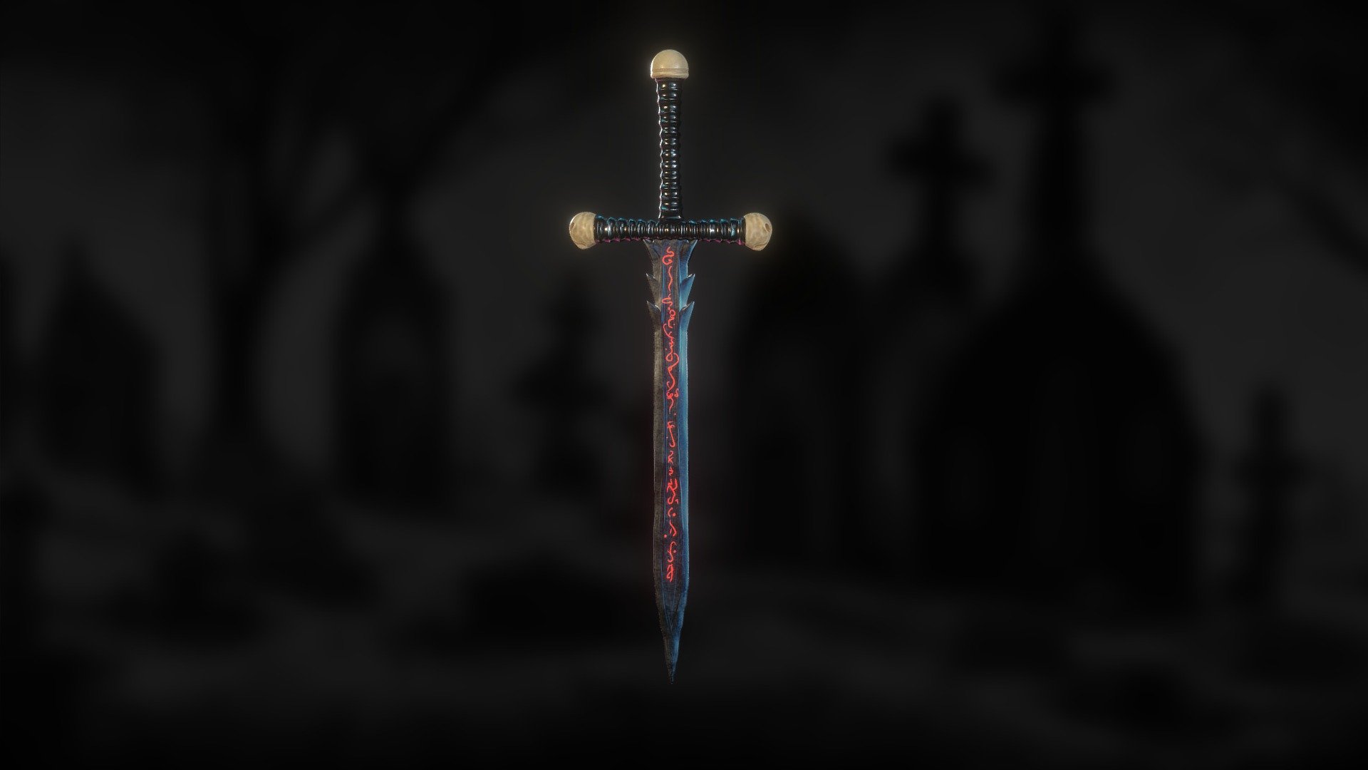 Fantasy Sword - Download Free 3D model by dmitry.porotnikov [0020825 ...