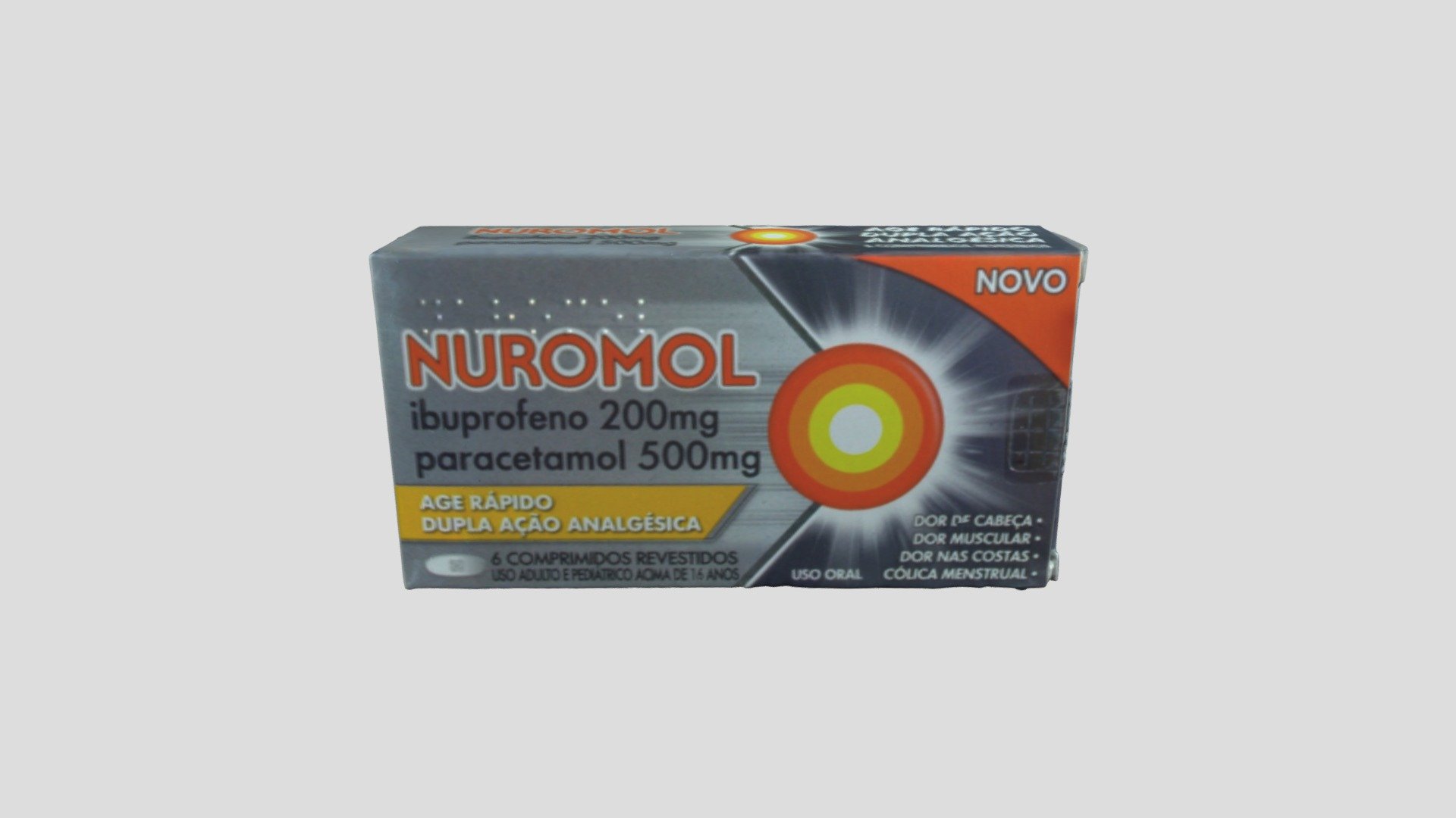 Reckitt - (A) Nuromol - 3D model by 42LabsCS [00222c5] - Sketchfab
