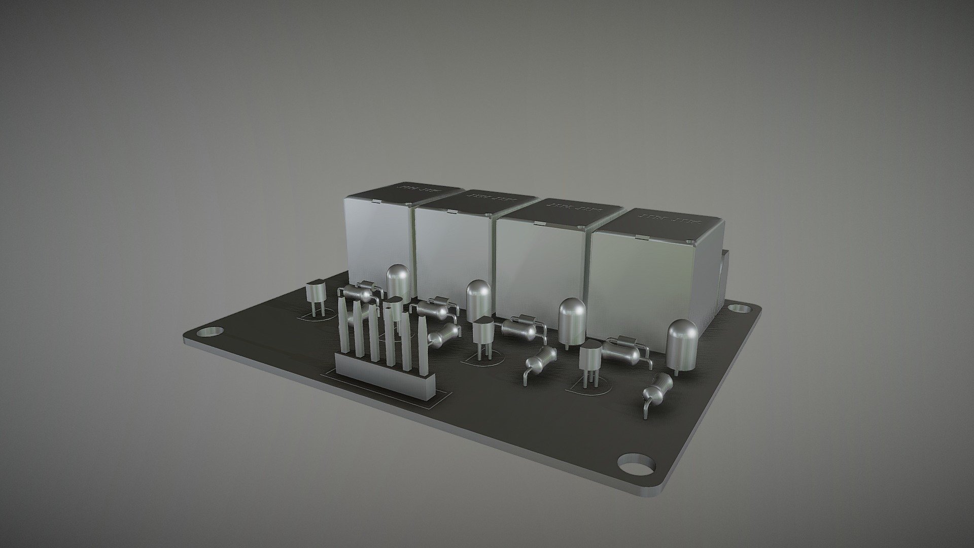 4 channel Relay - 3D model by Smart Switch (@satwicpabbisetty) [0022593 ...