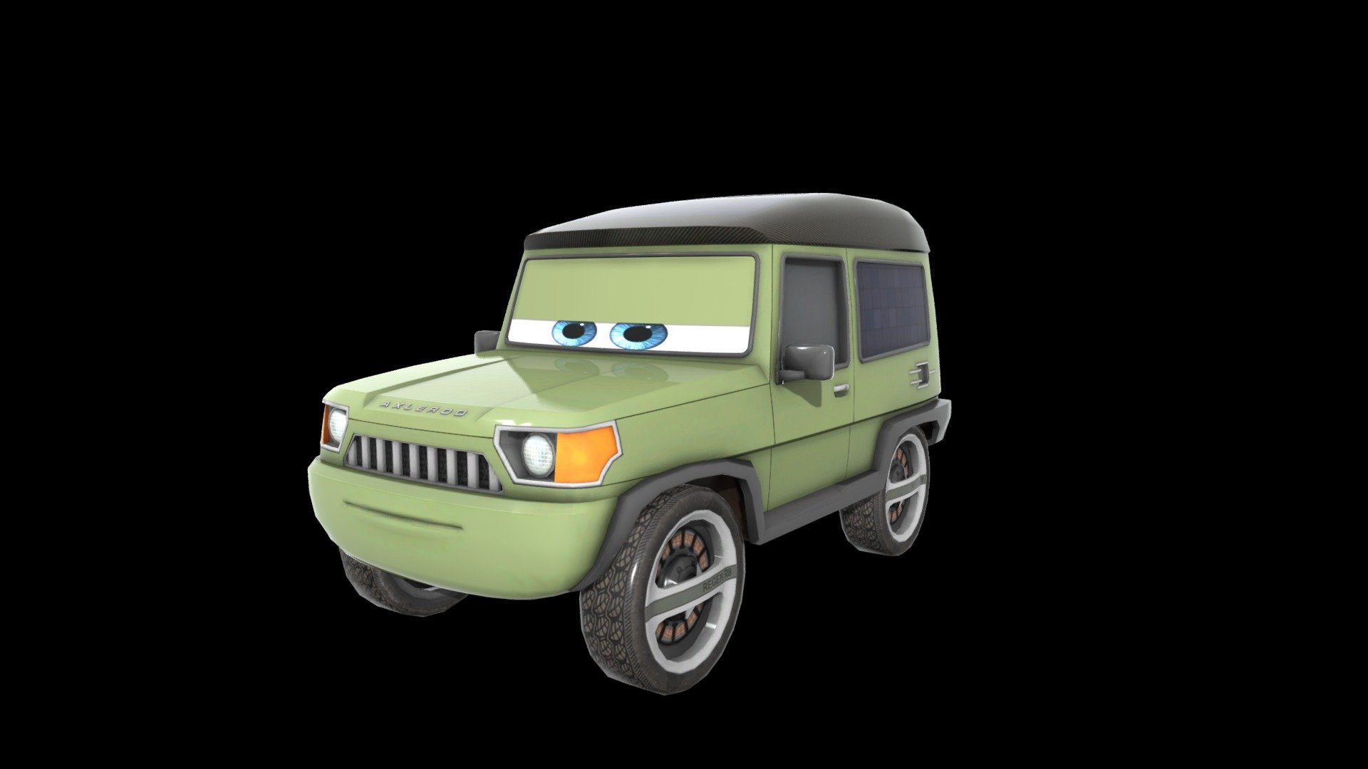 1980 Miles Axlerod - Download Free 3D model by DisneyCars ...