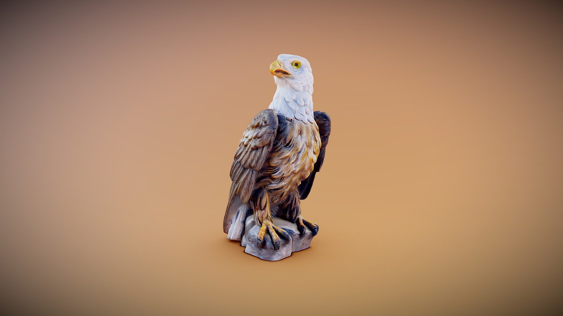 Bald Eagle Statue - 3D model by Pat Crandley (@pcrandley) [0022ba9 ...