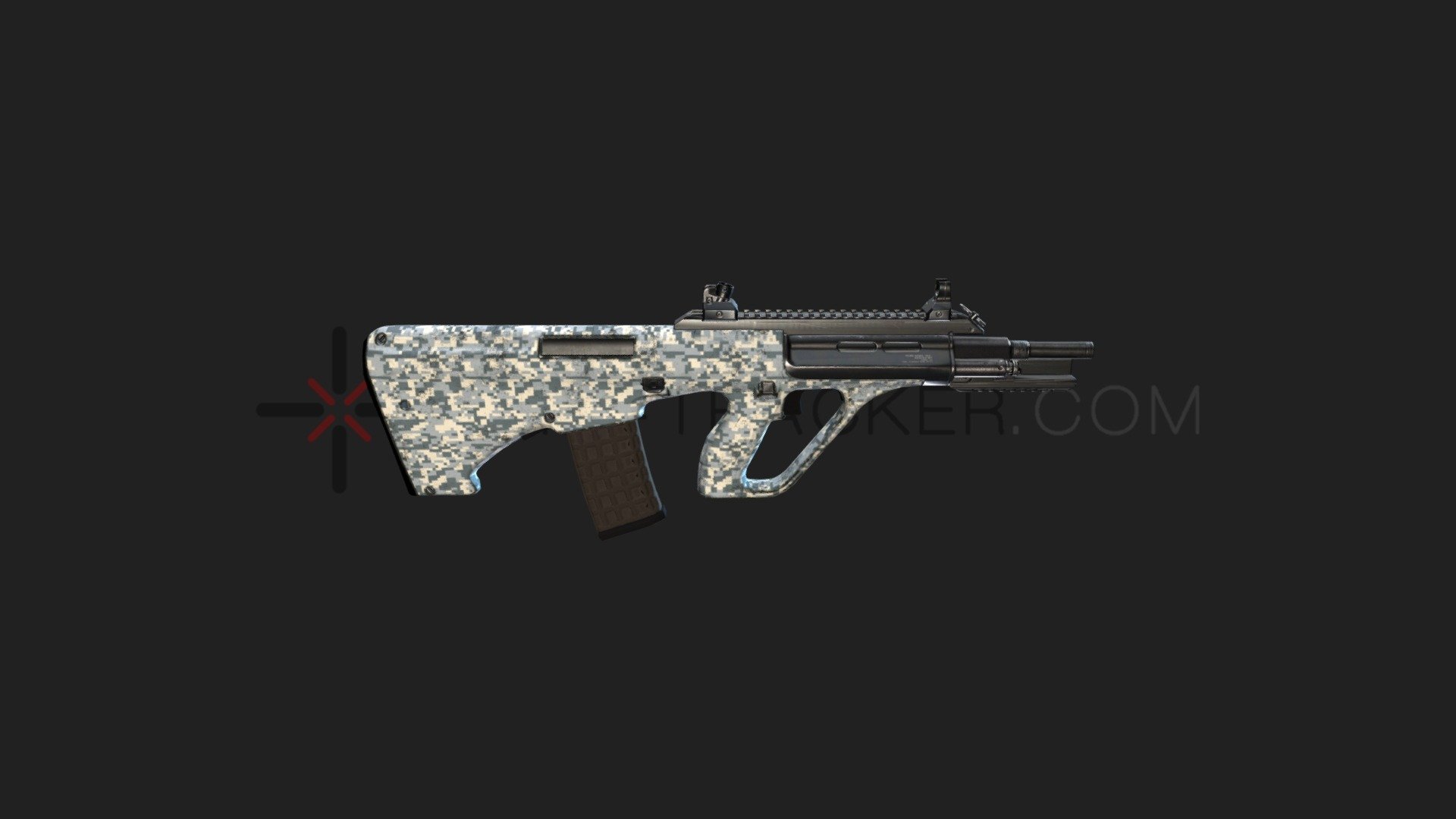 PUBG - Arctic Camo AUG - 3D model by Skin-Tracker (@stairwave) [002437e ...