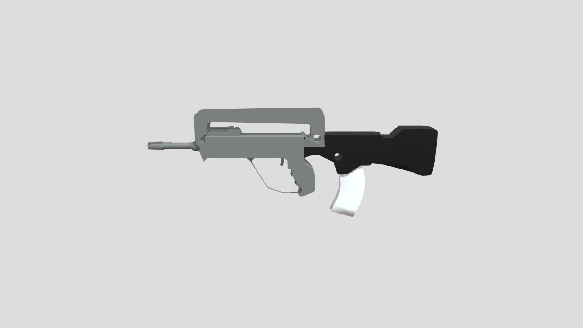 FAMAS - Download Free 3D model by pecenka [002563b] - Sketchfab