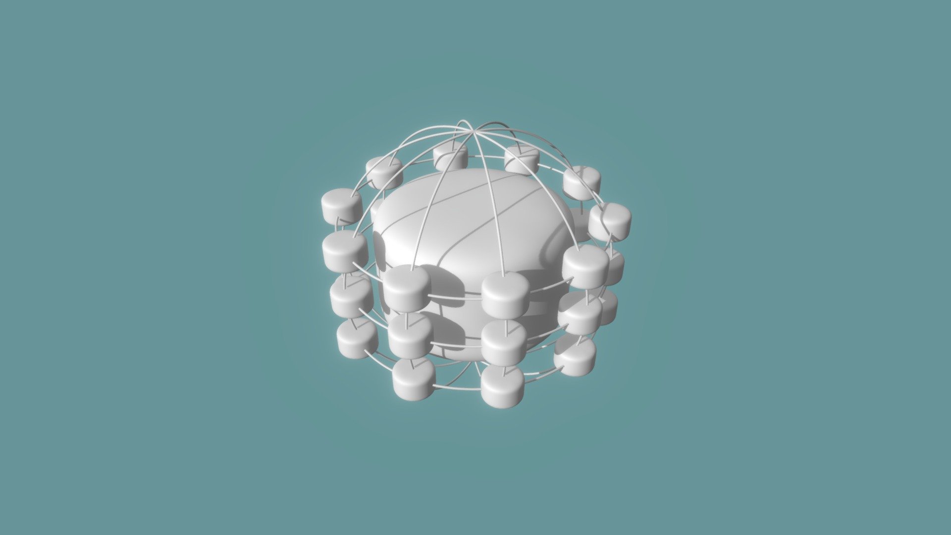 Symmetrical Geometric Sphere Model - Download Free 3D model by Omer ...