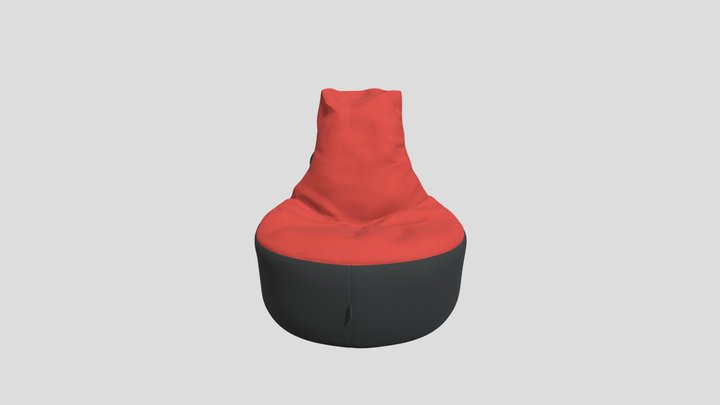 Beanbag 3D models - Sketchfab