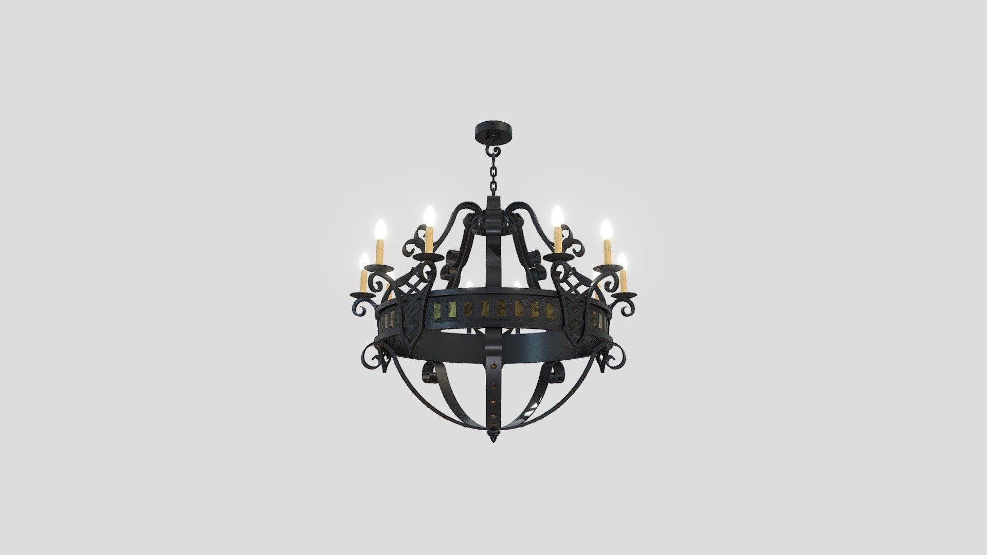 Belmonte Chandelier - 3D model by Santangelo Lighting & Design ...