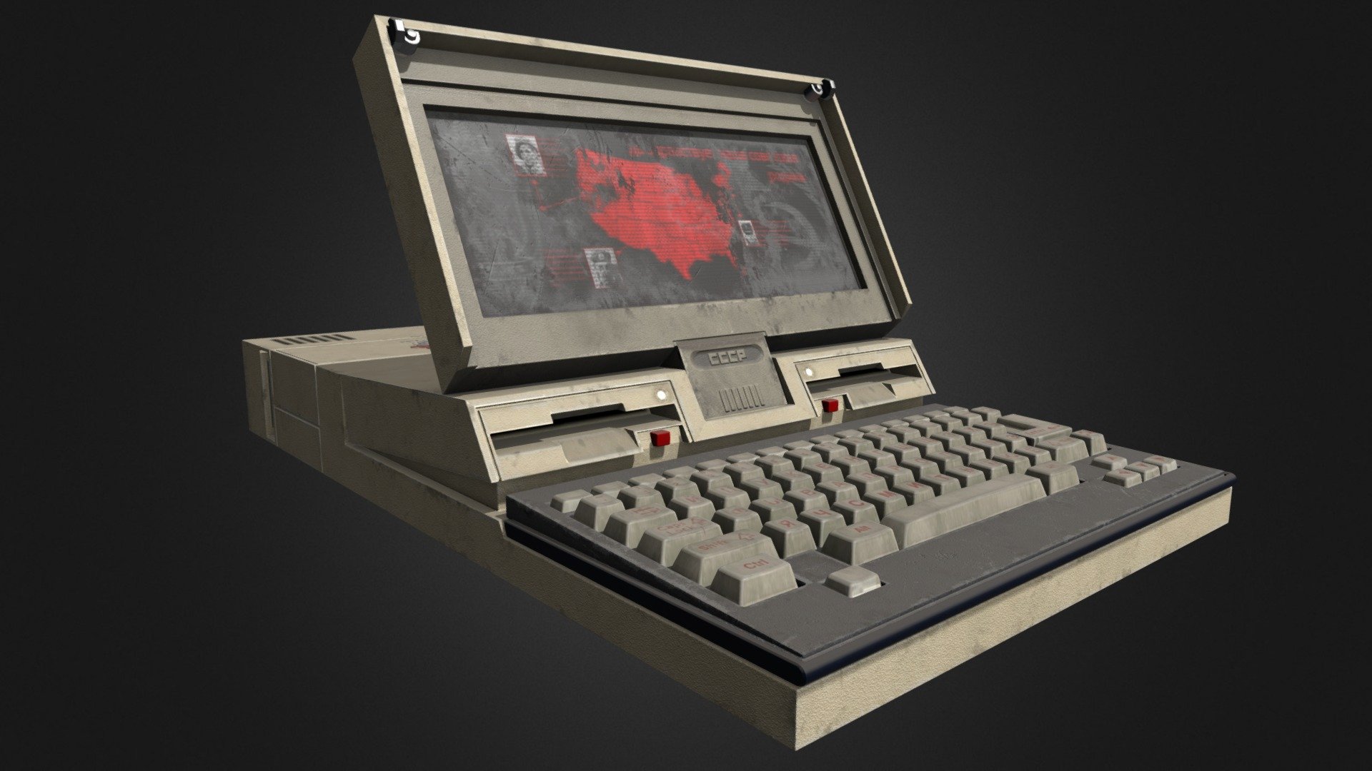 IBM Computer - 3D model by Kristian Nicholson (@knicholsonsoto ...