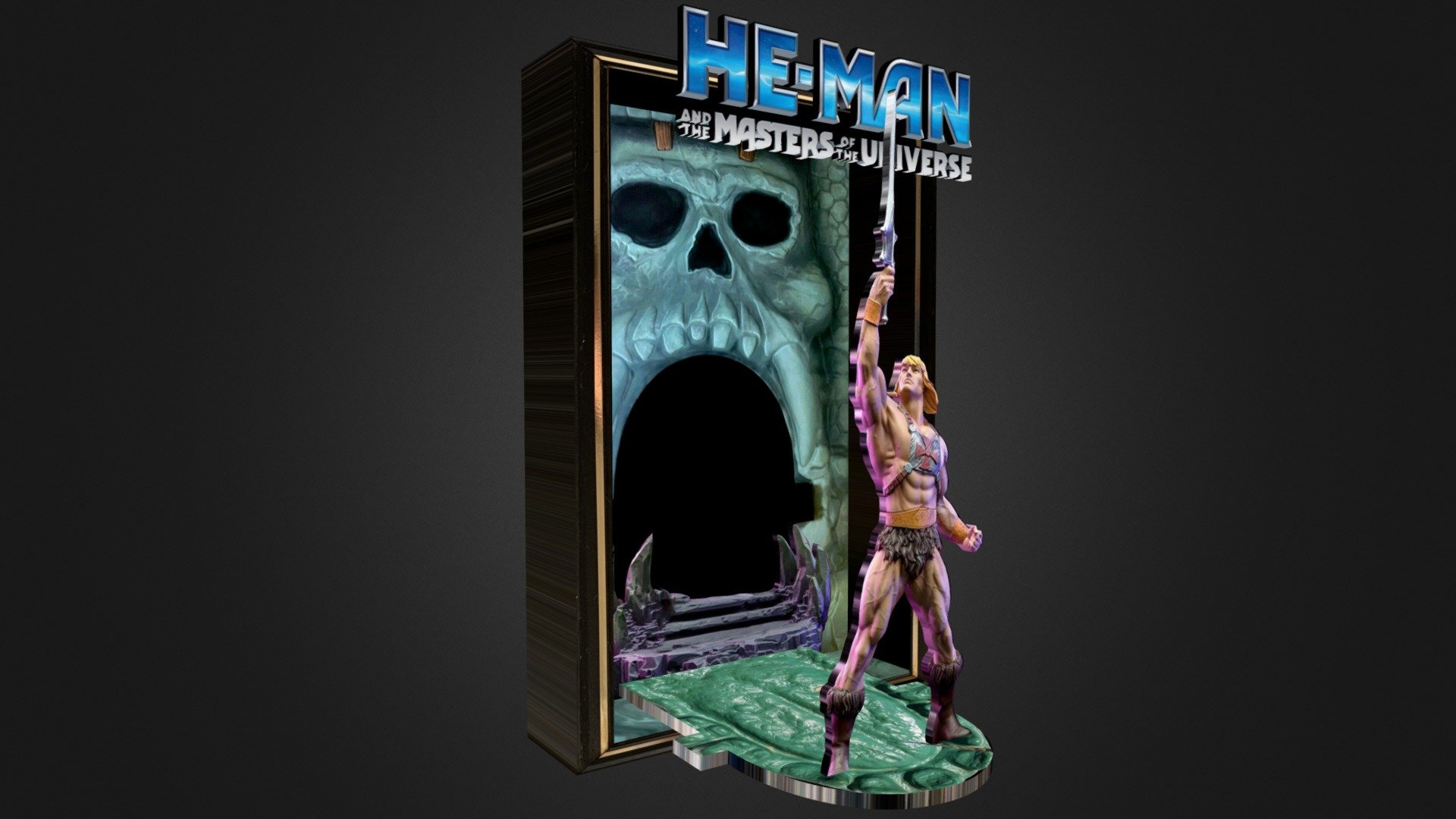 Castle Grayskull He-Man - 3D model by Art-Conan [0028fde] - Sketchfab