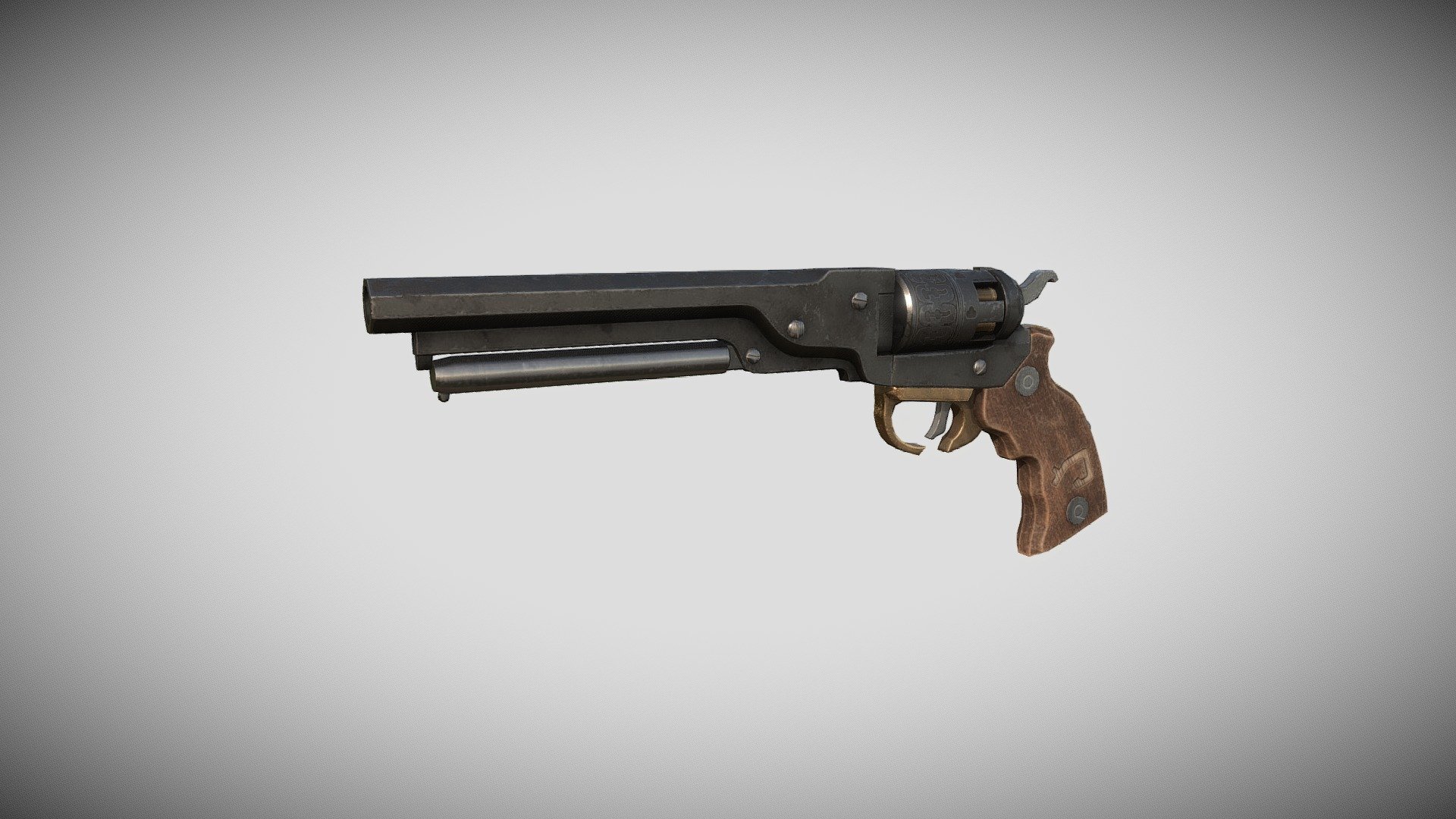 Revolver - The Divine - 3D model by JiMiB [0029160] - Sketchfab
