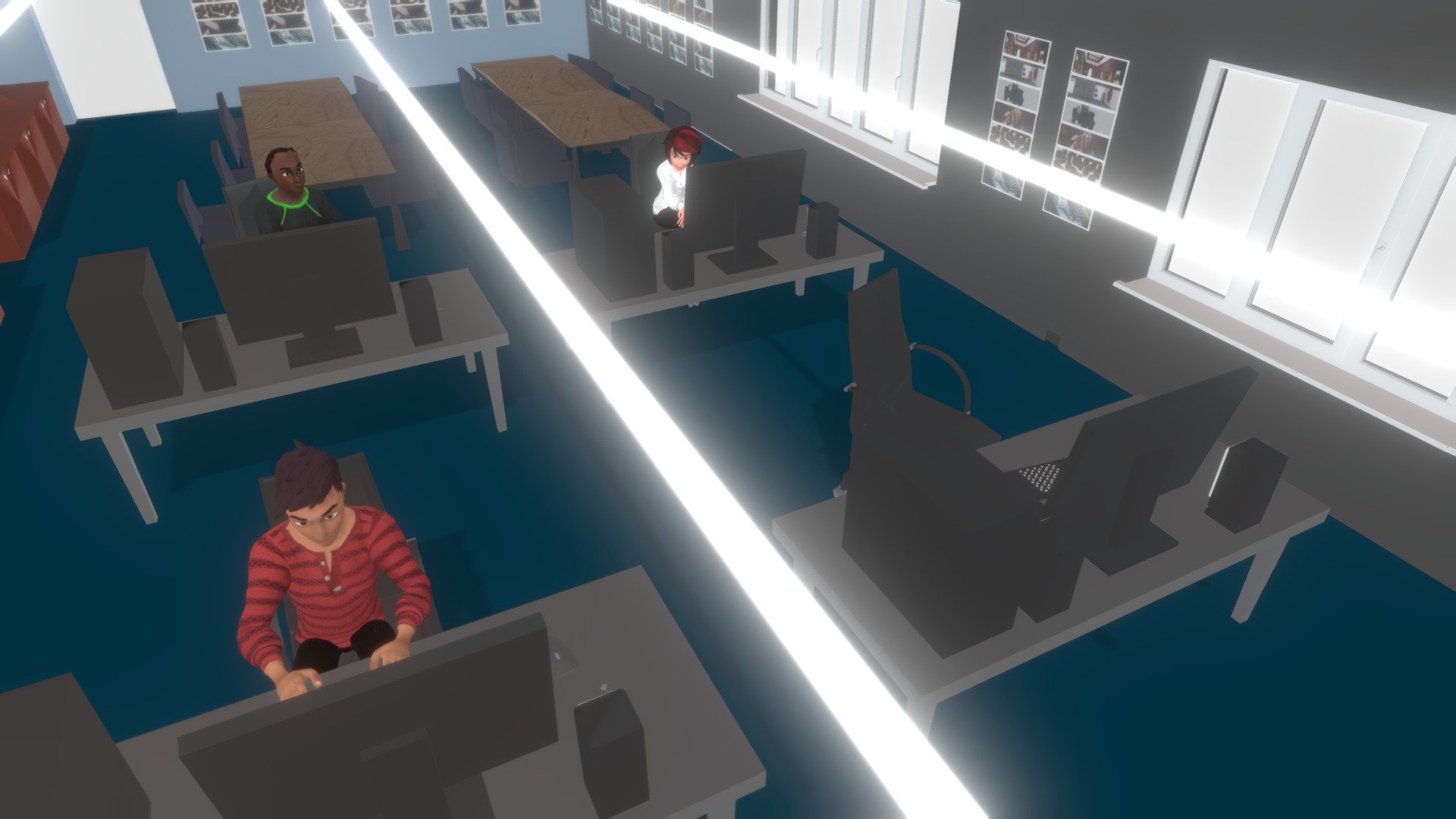 Brain Gym Interactive Class - Cutout Wall - 3D model by aarondavidlewis ...