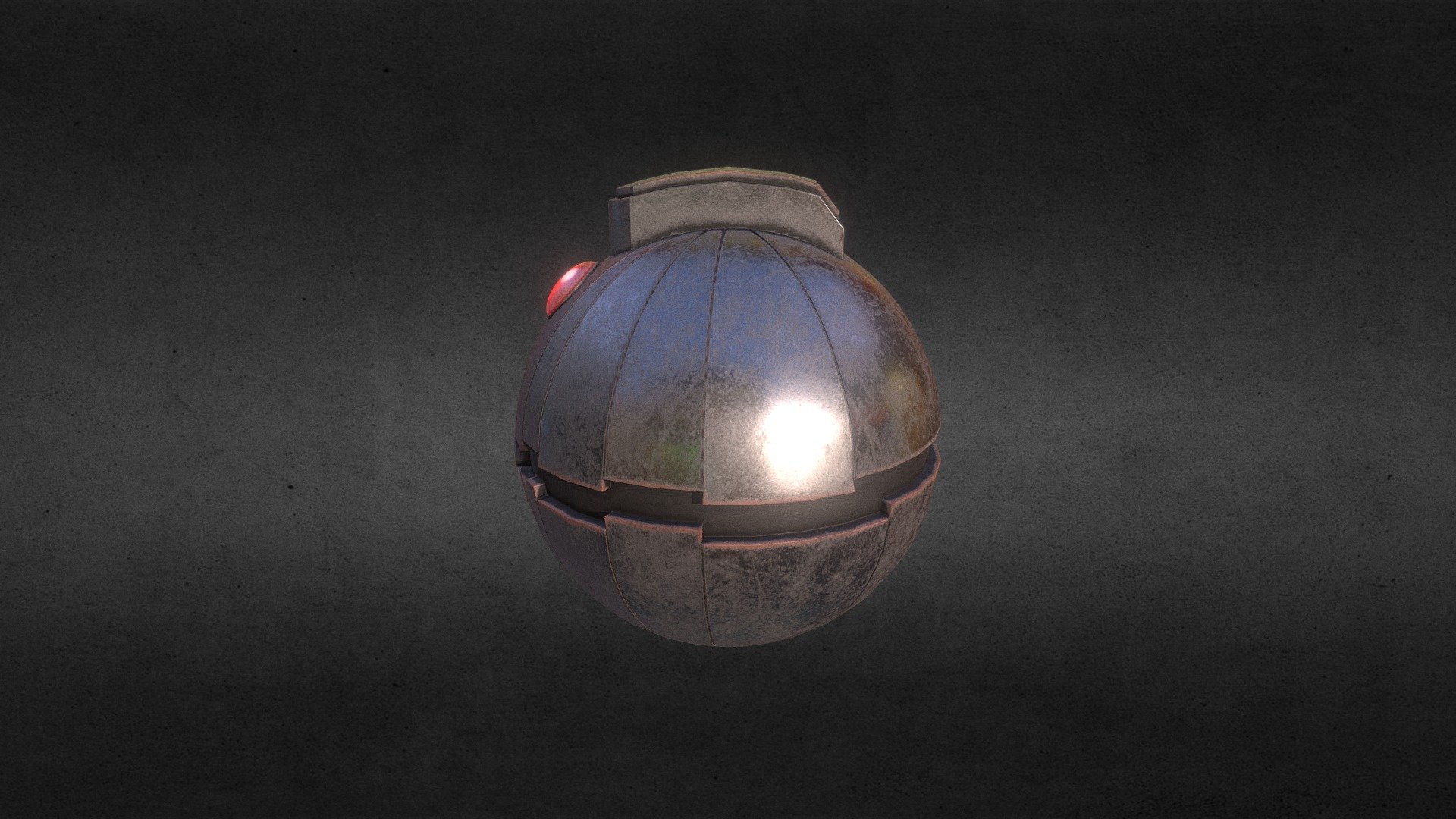 thermal detonator - 3D model by Gama.Wyleur [0029f9e] - Sketchfab