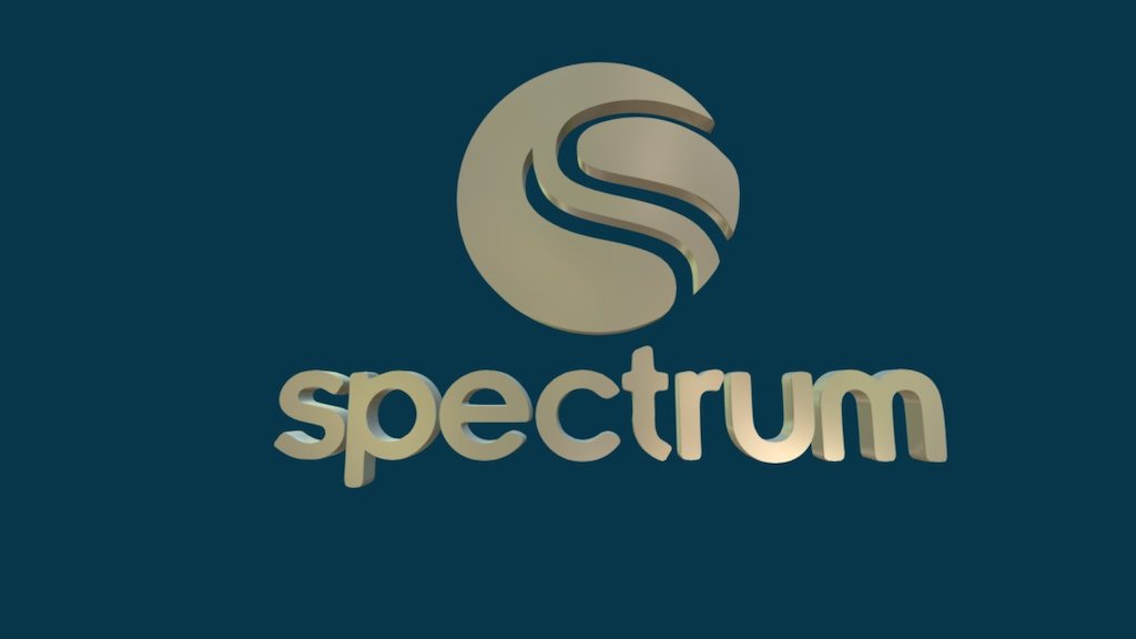Spectrum 3D Logo - 3D model by EYEFLY Productions (@EyeFly) [002a41b ...