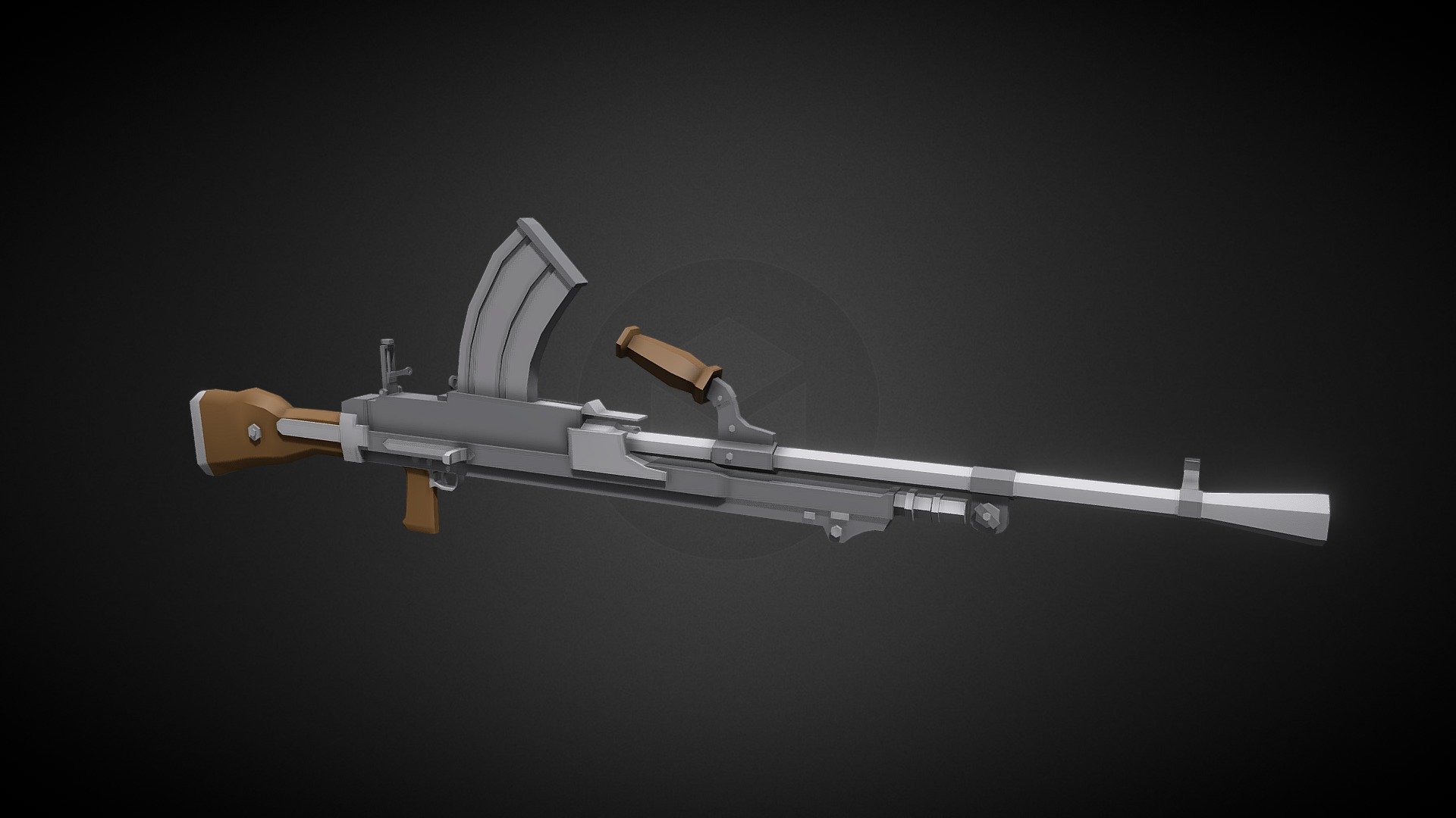 Bren LMG - 3D model by Drakeling Labs (@drakelinglabs) [002be86 ...
