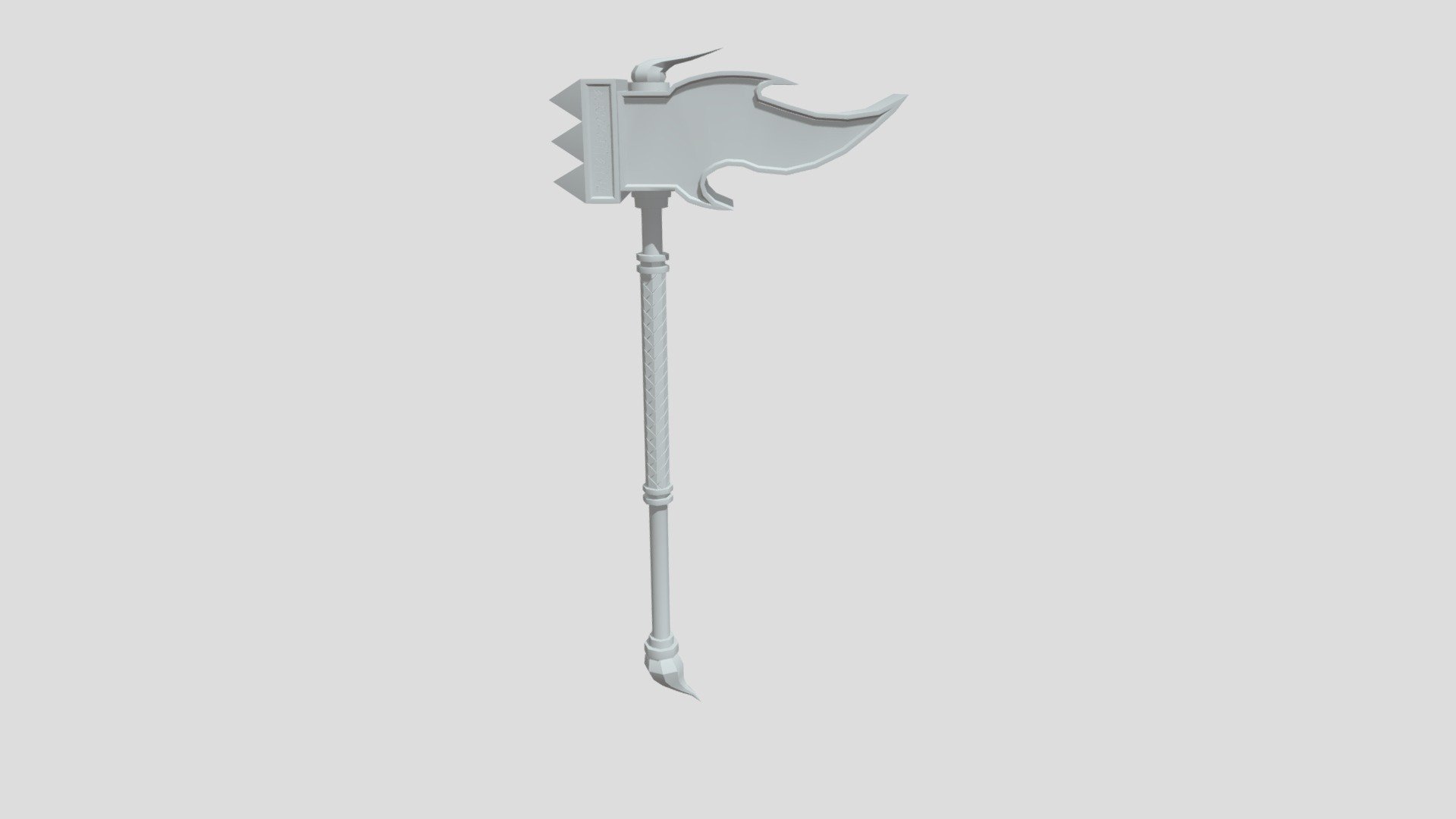 Flaming Maul - 3D model by ageertsen [002cf8a] - Sketchfab