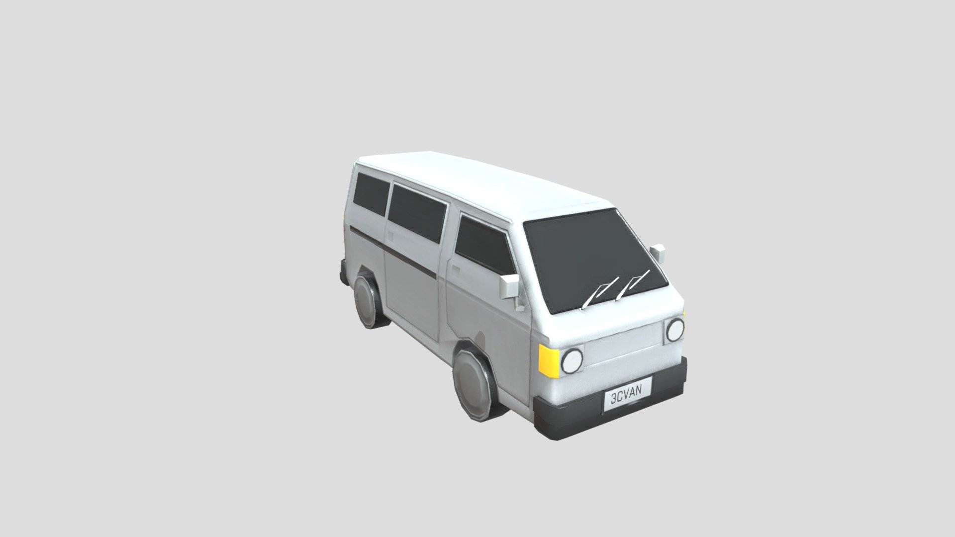Stylized van - SDD - 3D model by mrsoda71 [002d2d2] - Sketchfab
