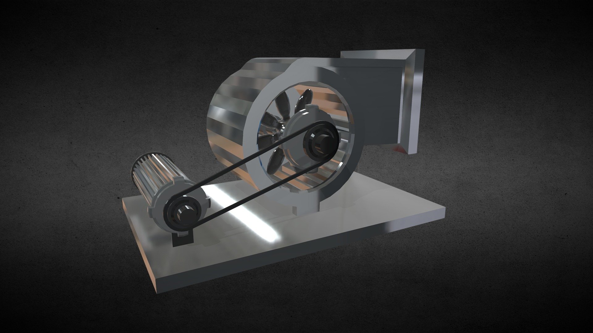 Fan Unit - AHU - Download Free 3D model by Brag Innovations ...