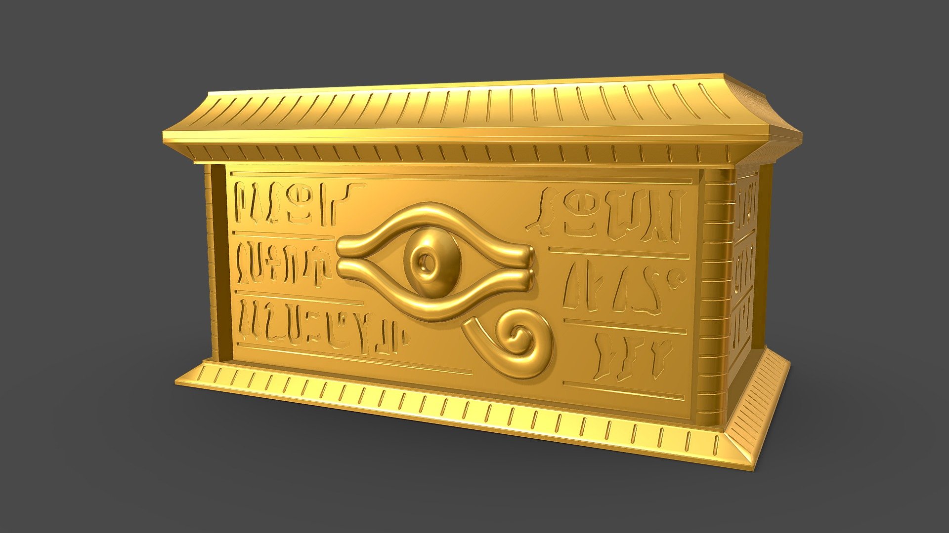 Millennium Sarcophagus 3D - Buy Royalty Free 3D model by Shin Xiba 3D ...