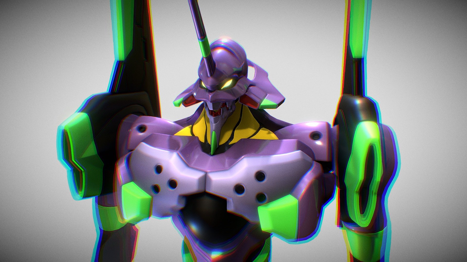 EVA initial numbering machine【Bound】 - Buy Royalty Free 3D model by ...