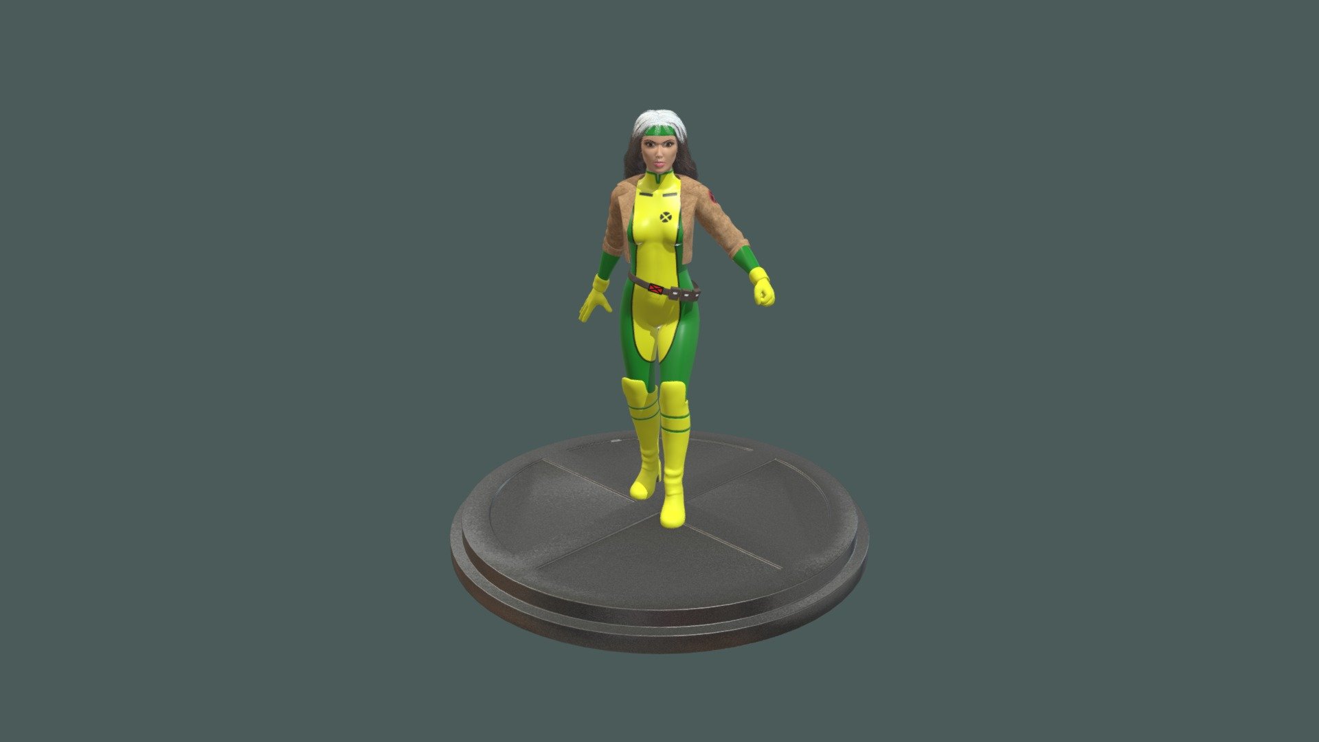 Rogue X-men Update - 3D model by Auriston Pacheco (@Auriston.Pacheco ...