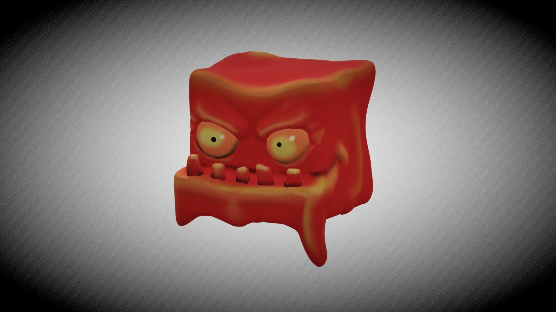 Cartoon Molten cube - 3D model by Time-Monster-Creations [002fabc ...